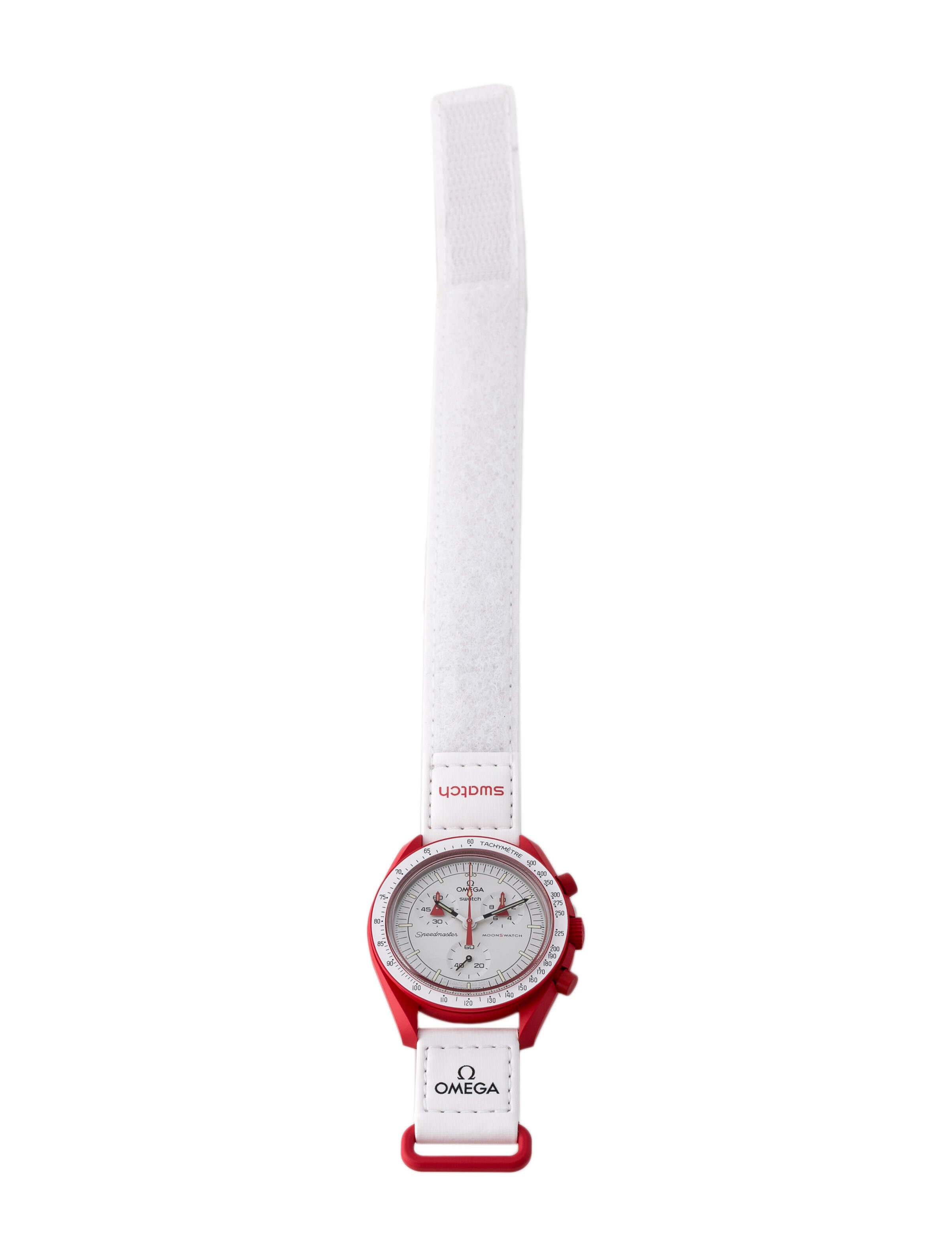 Omega x Swatch Mission to Mars MoonSwatch - S033R100 | The RealReal