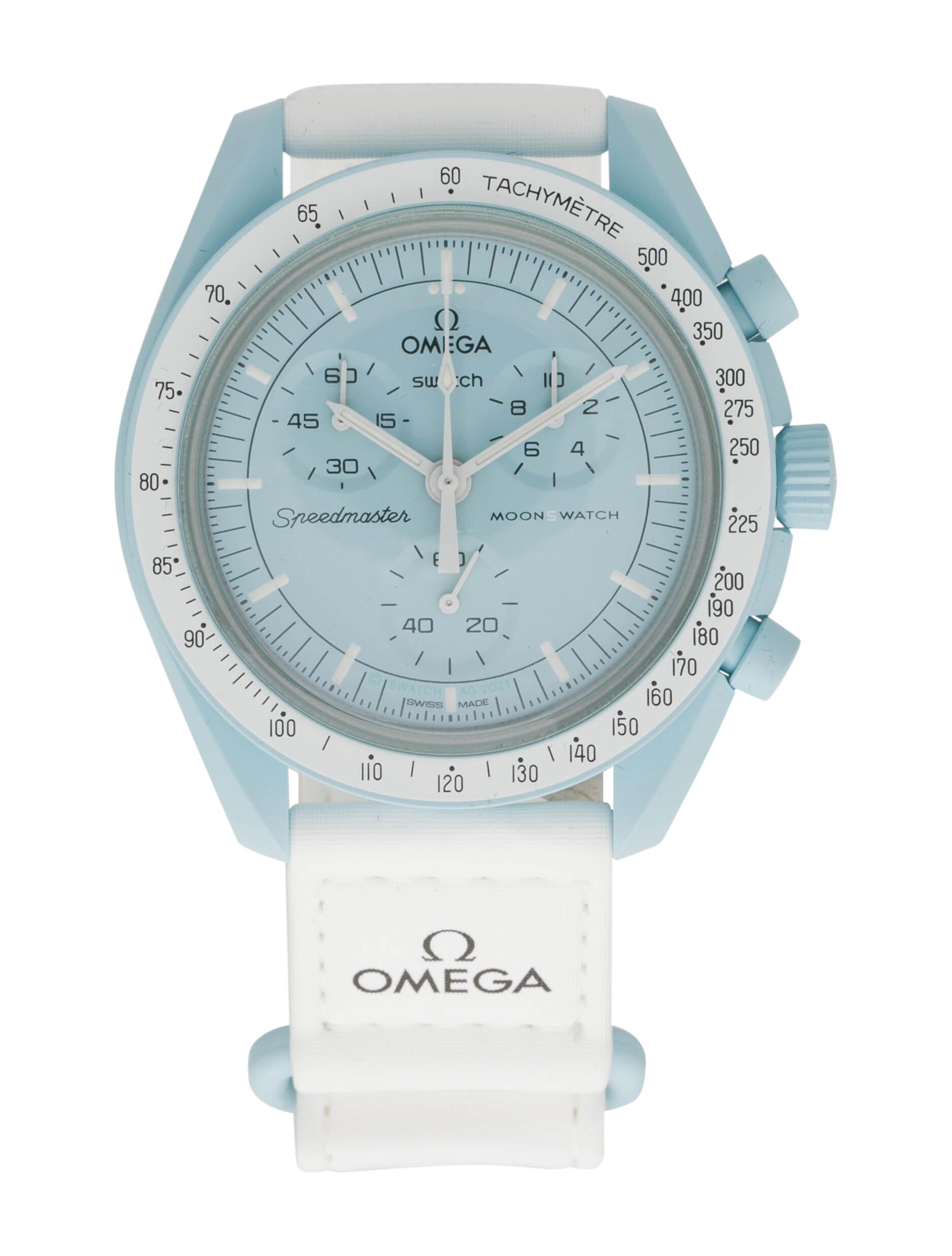Omega x Swatch Mission to Uranus MoonSwatch - SO33L100 | The RealReal