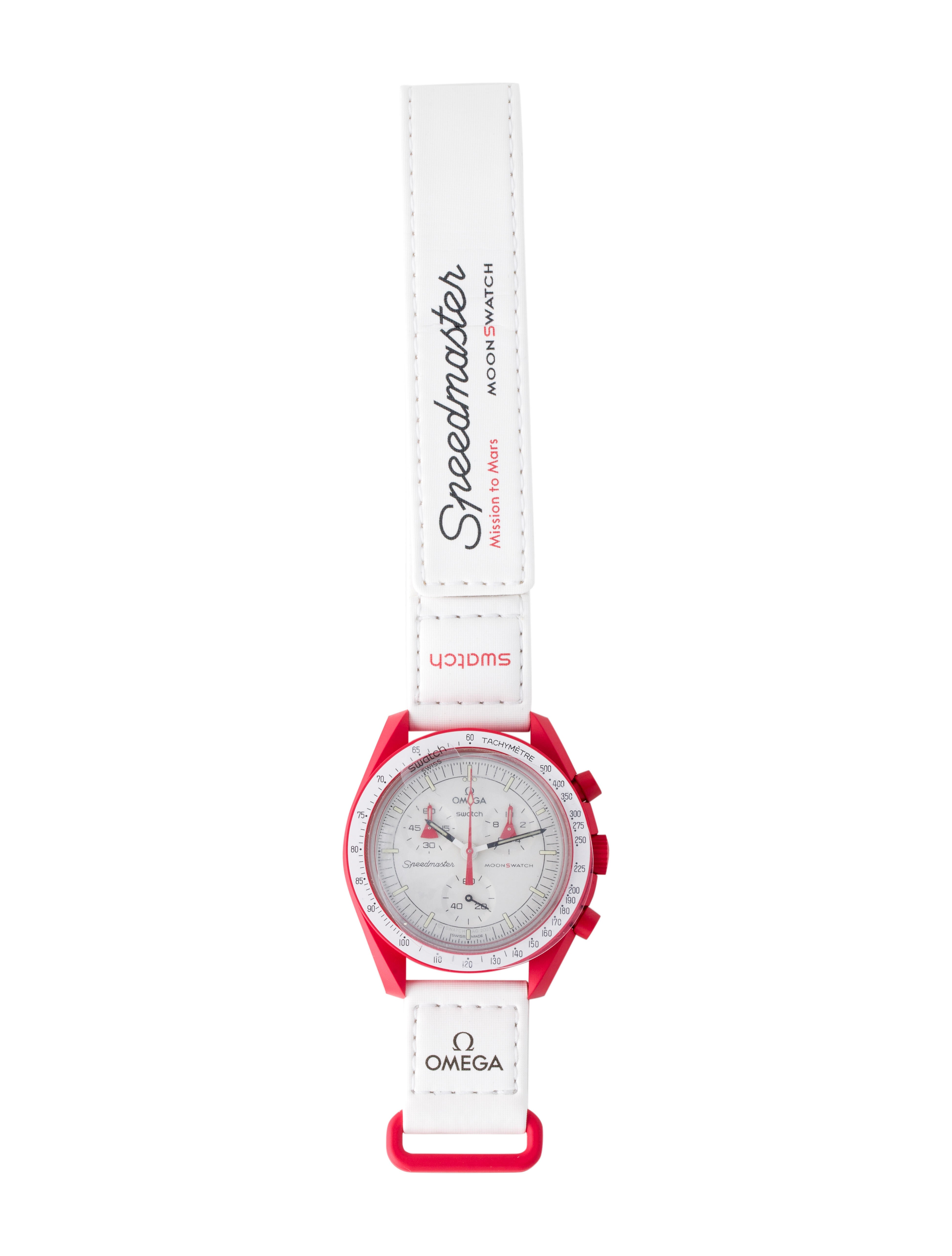 Omega x Swatch Bioceramic Mission to Mars MoonSwatch - SO33R100 | The ...