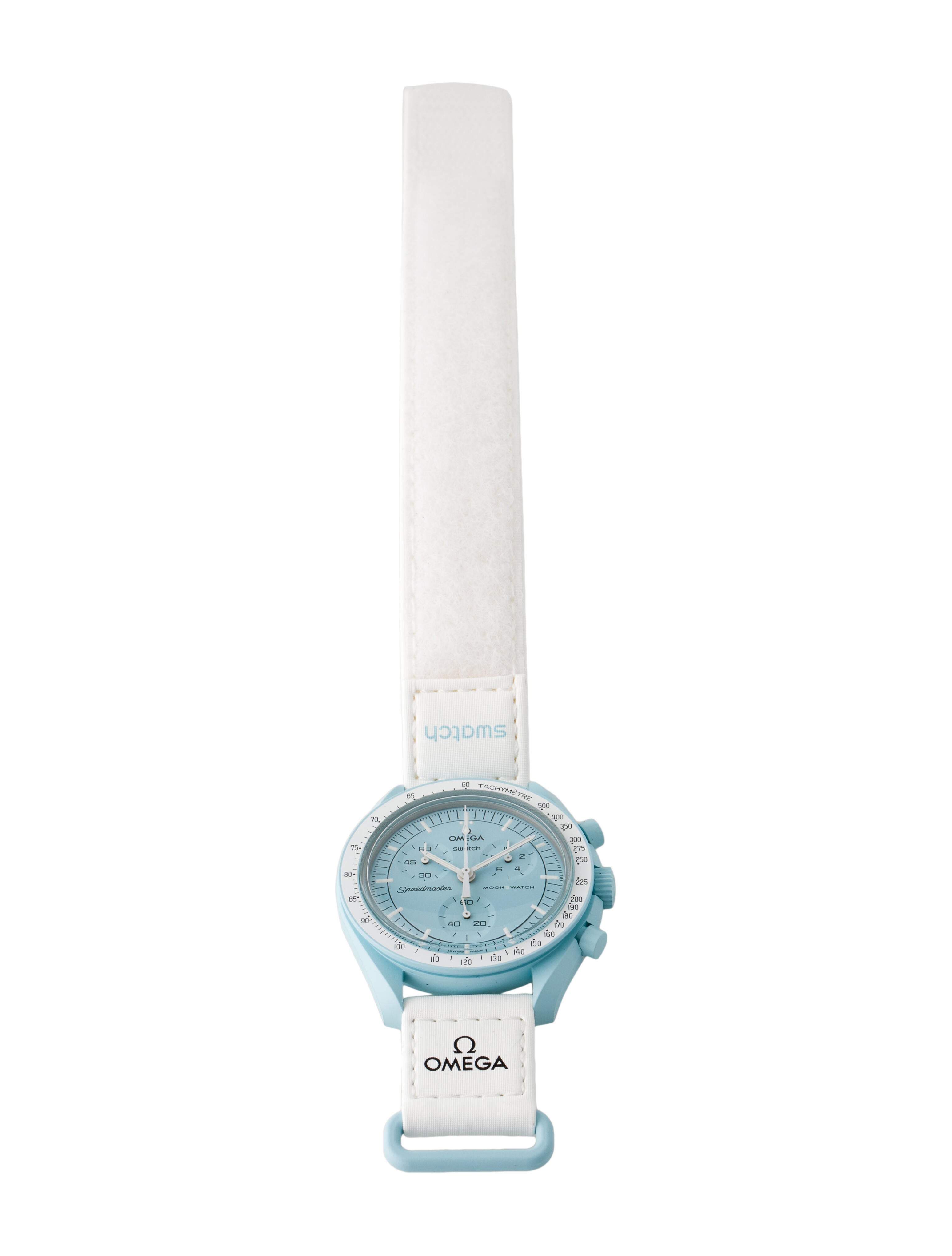 Omega x Swatch Bioceramic MoonSwatch Mission to Uranus Watch - SO33L100 ...