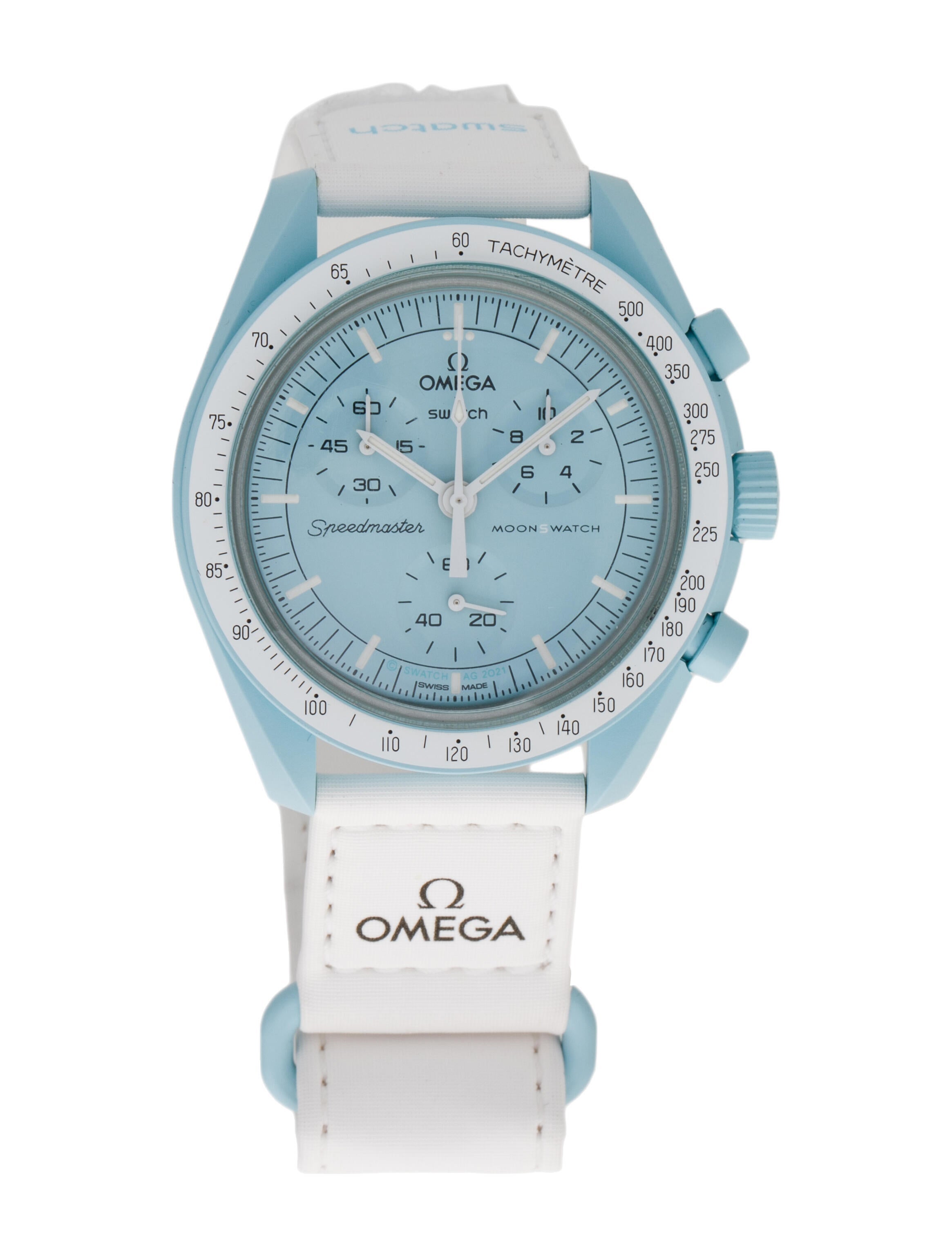 Omega x Swatch Mission to the Sun MoonSwatch - S033R100 | The RealReal