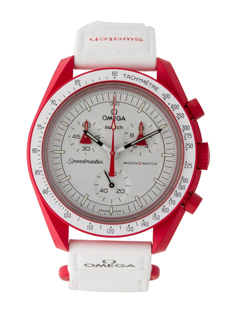 Omega x Swatch Bioceramic Mission to Mars MoonSwatch - SO33R100 | The ...