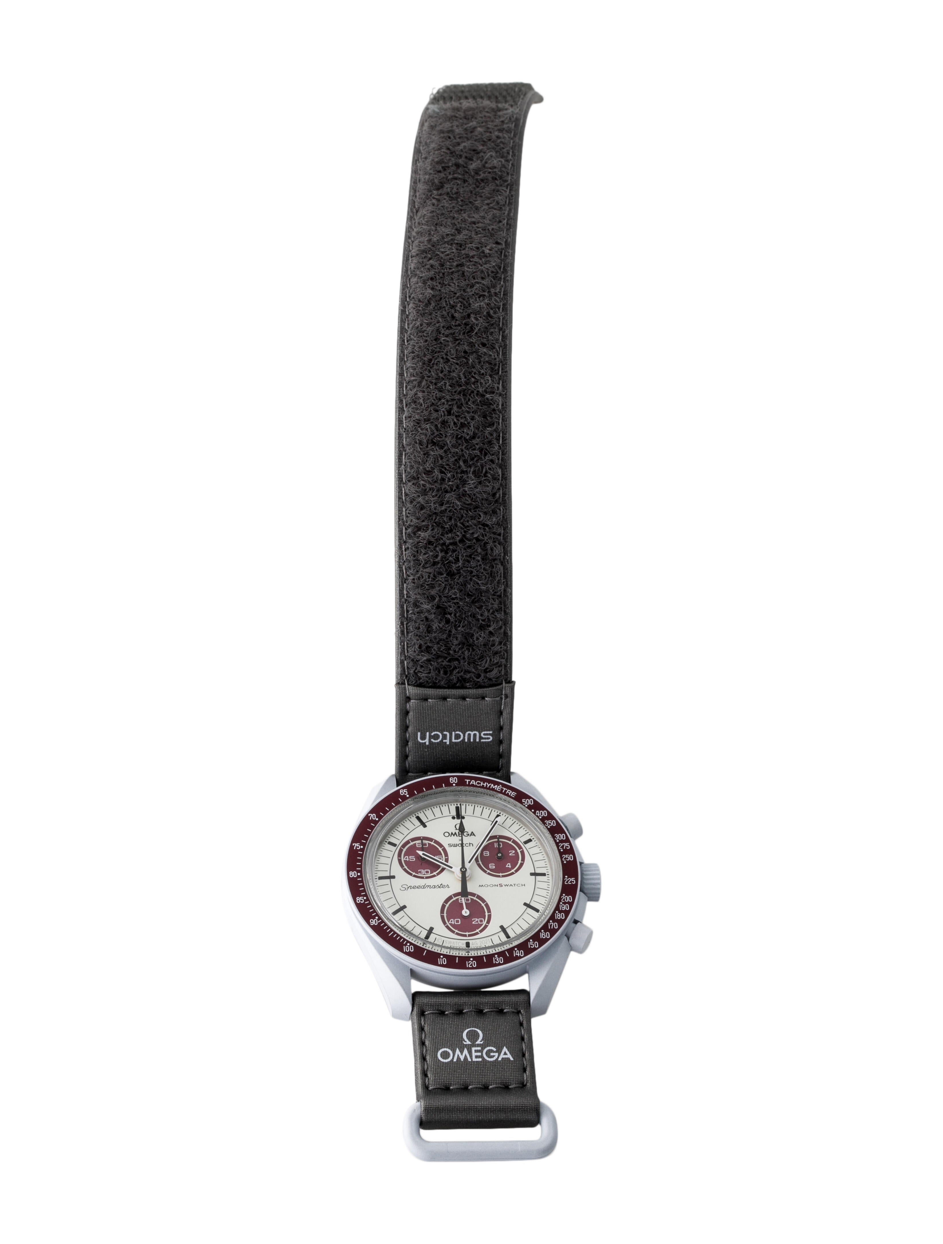 Omega x Swatch Mission to Pluto Watch - SO33M101 | The RealReal