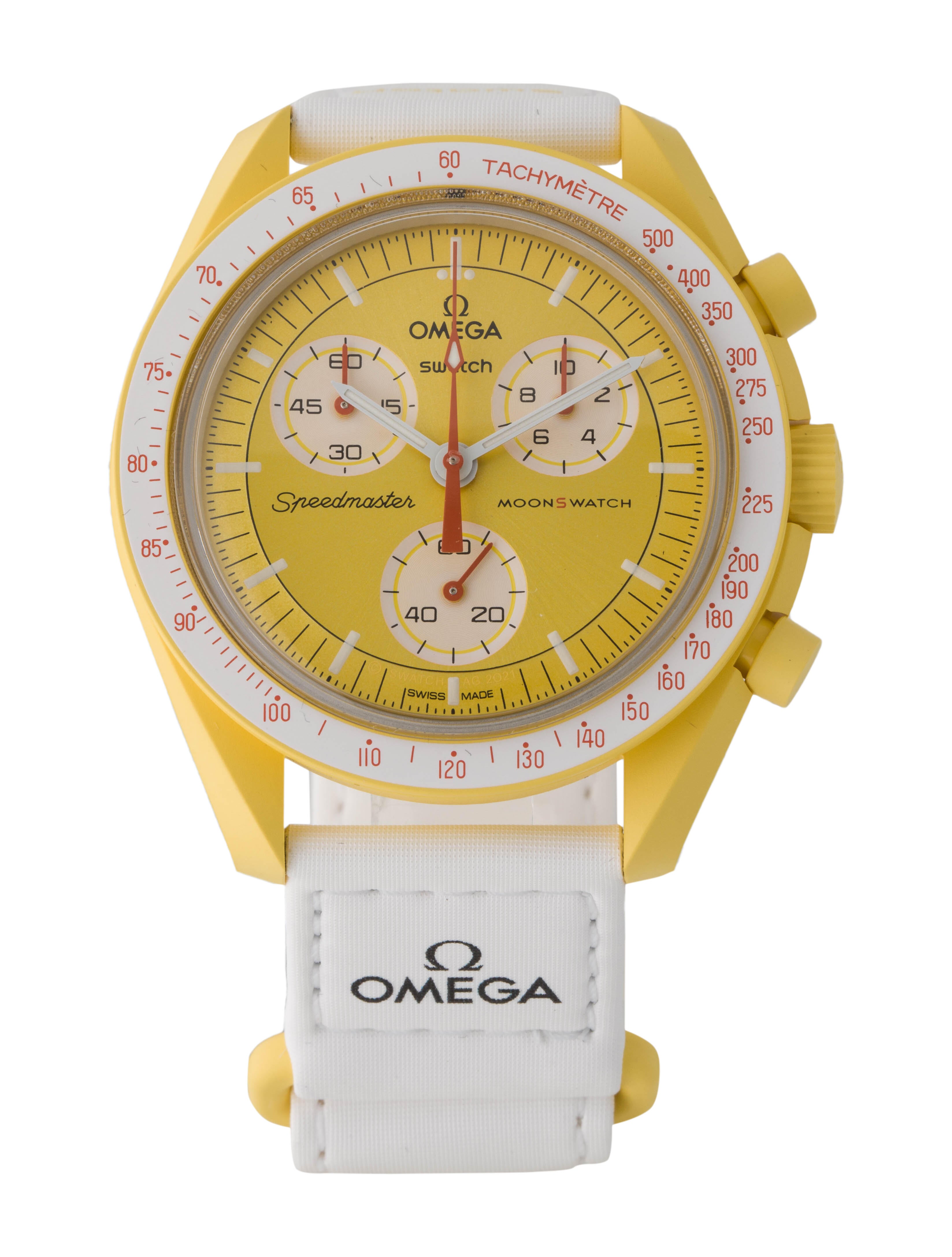 Omega x Swatch "Mission to the Sun" MoonSwatch - SO33J100 | The RealReal