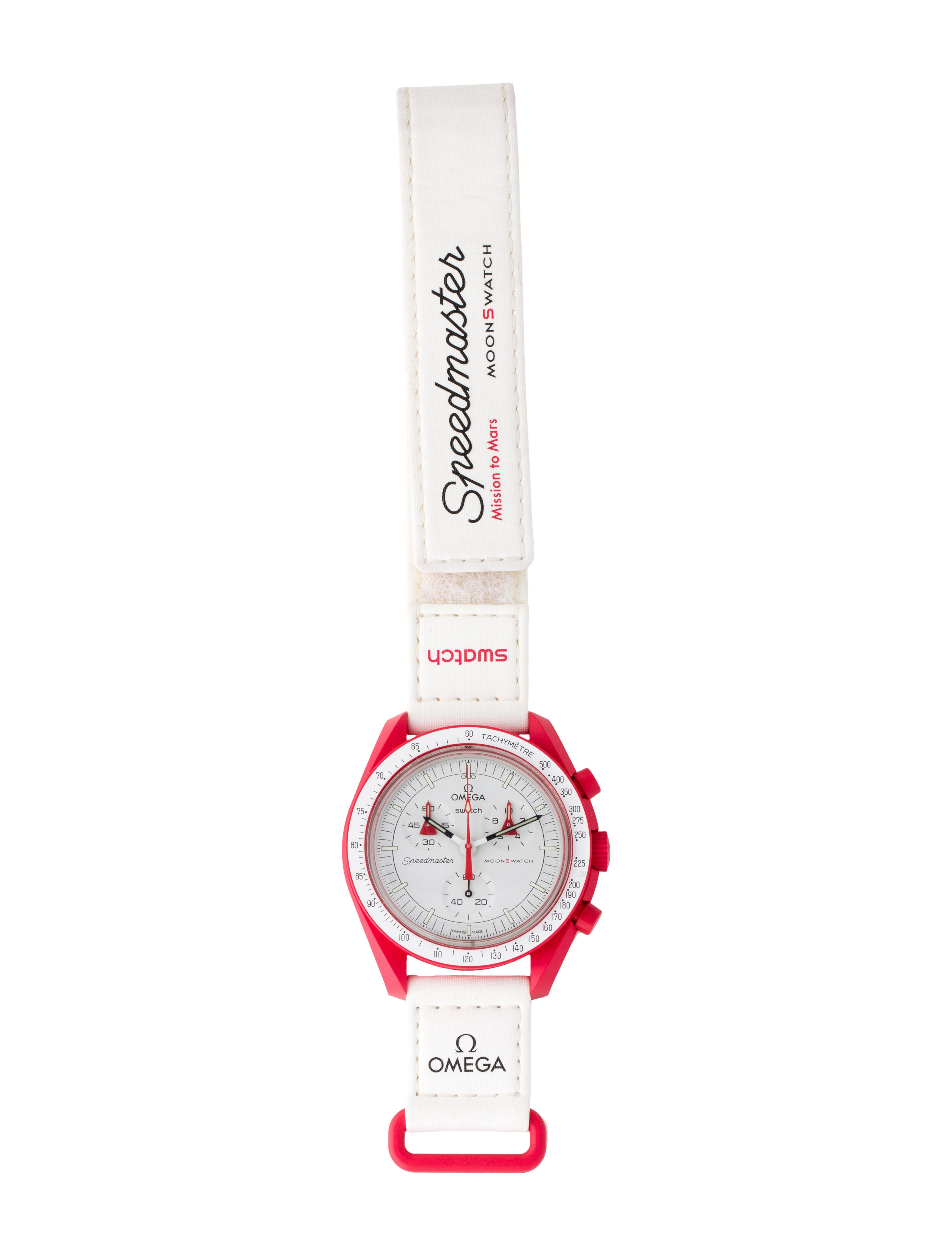 Omega x Swatch "Mission to Mars" MoonSwatch | The RealReal