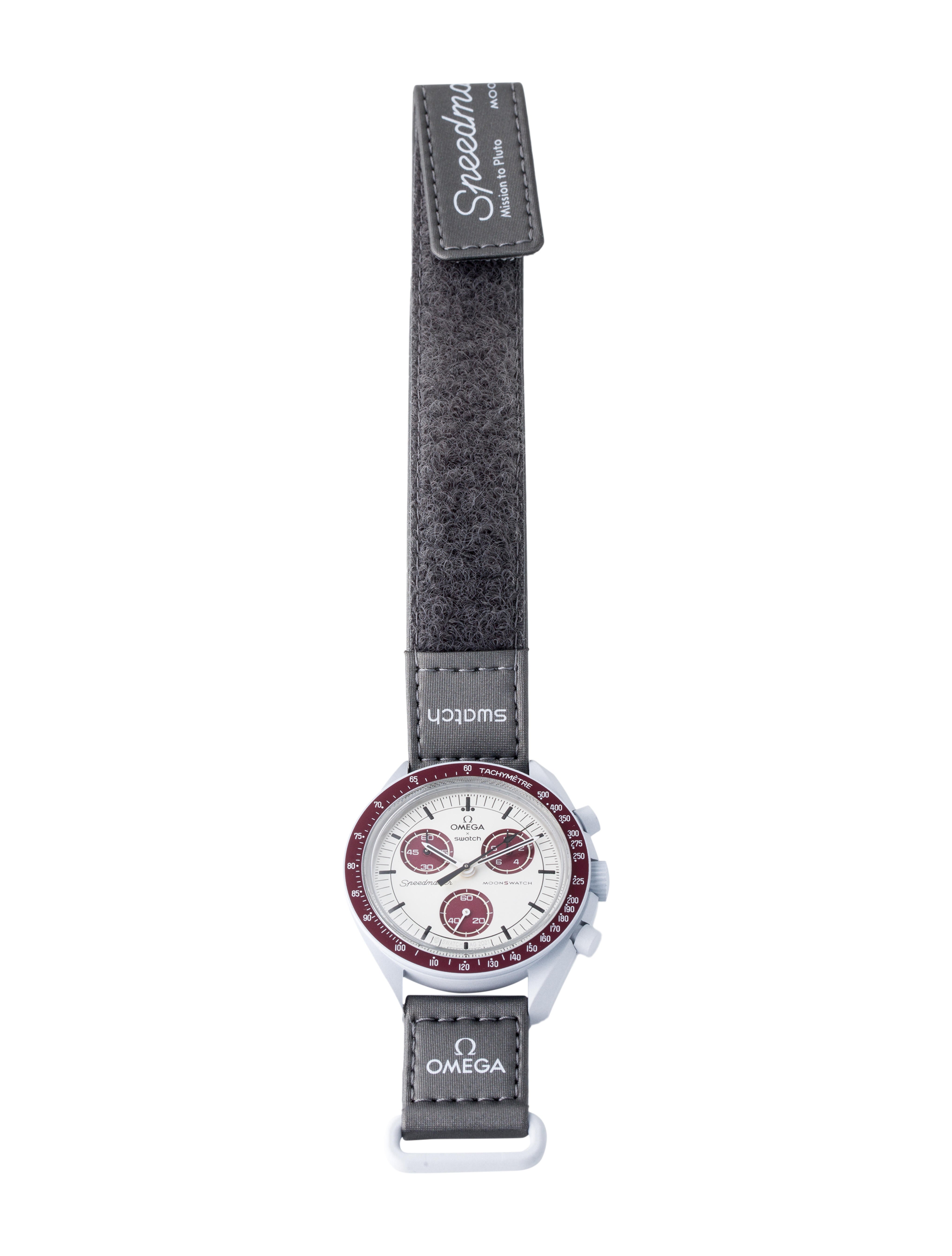 Omega x Swatch "Mission to Pluto" MoonSwatch - SO33M101 | The RealReal