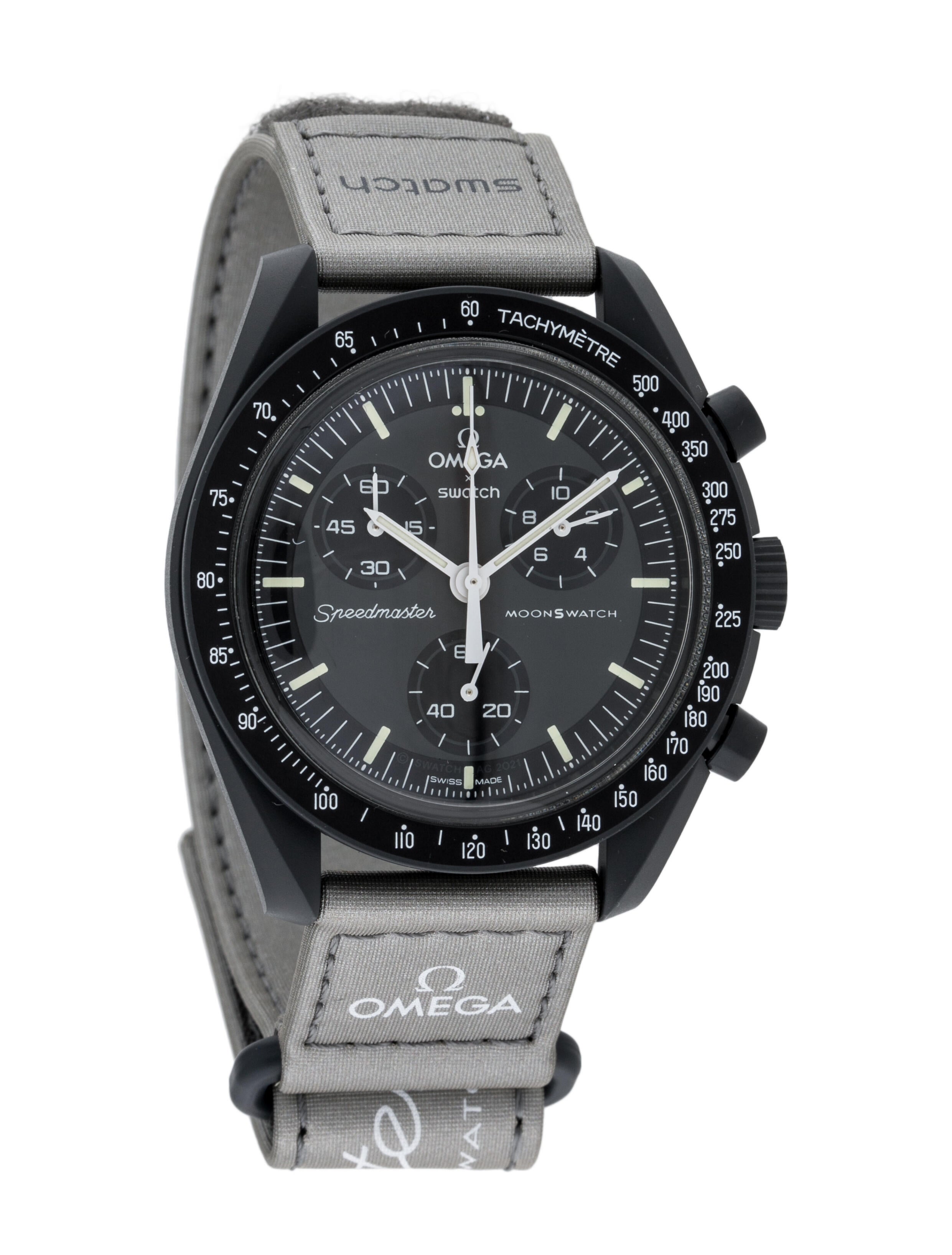 Omega x Swatch Mission to the Mercury MoonSwatch - SO33A100 | The RealReal