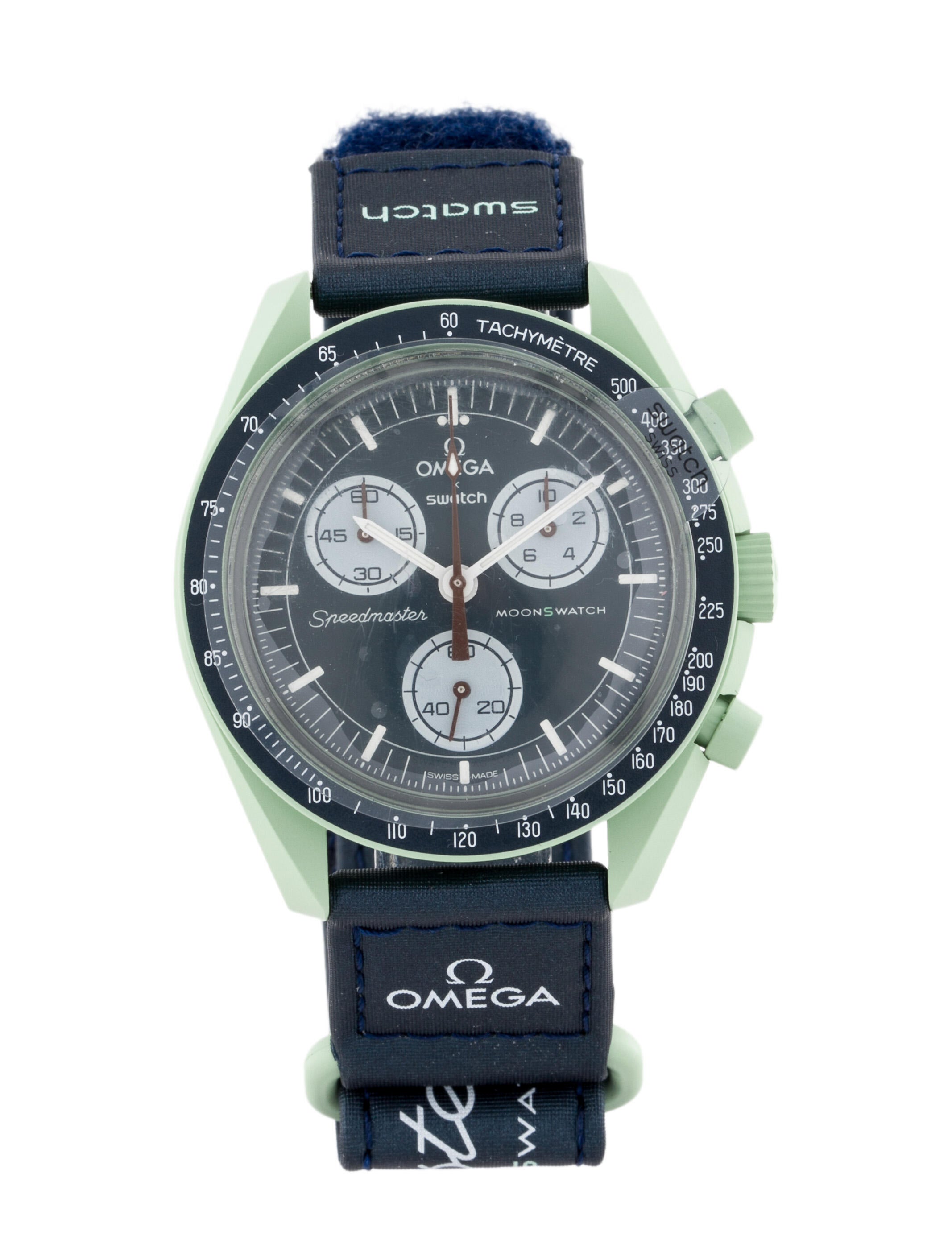 Omega x Swatch Mission On Earth MoonSwatch - SO33G100 | The RealReal