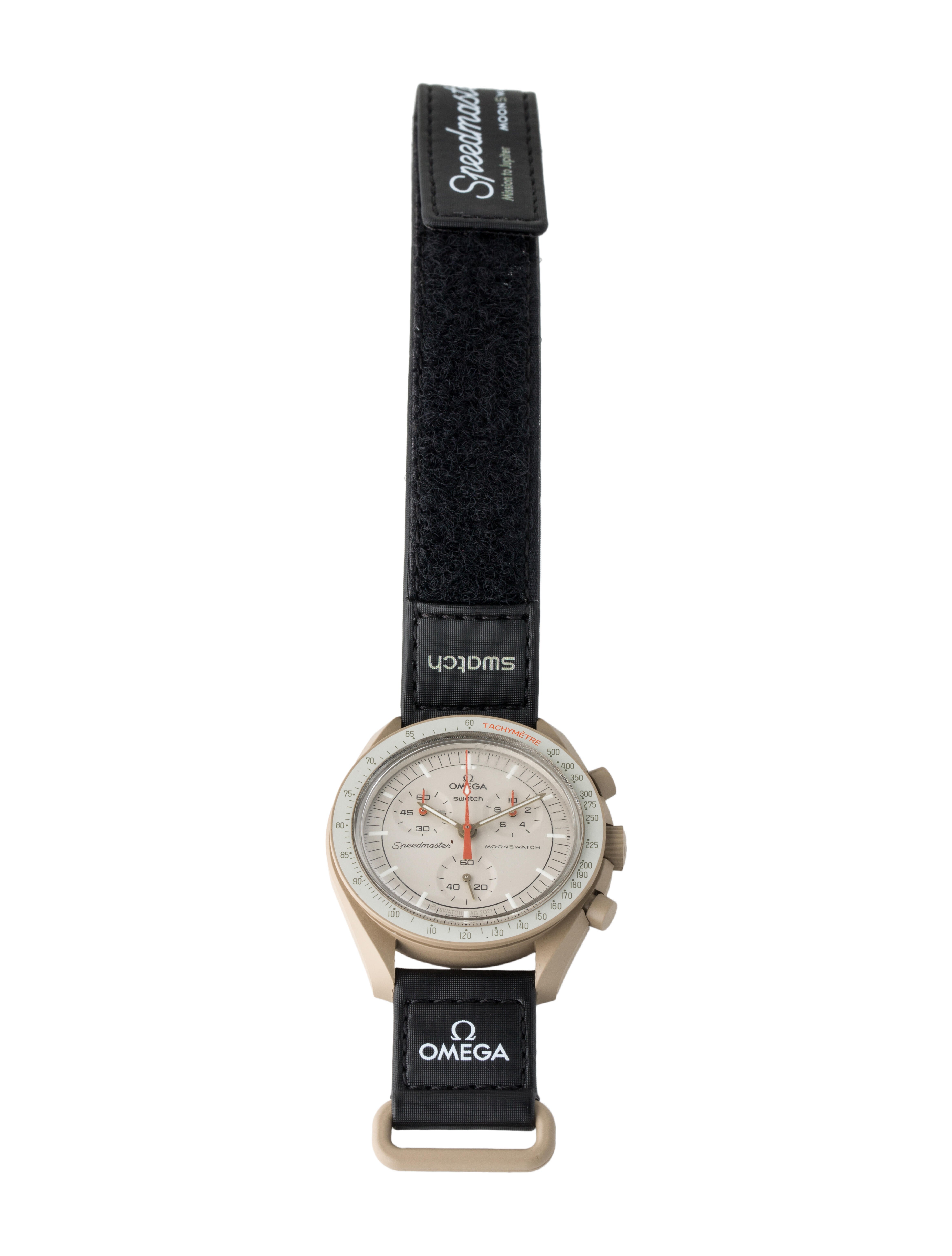 Omega x Swatch Bioceramic MoonSwatch "Mission to Jupiter" Watch ...