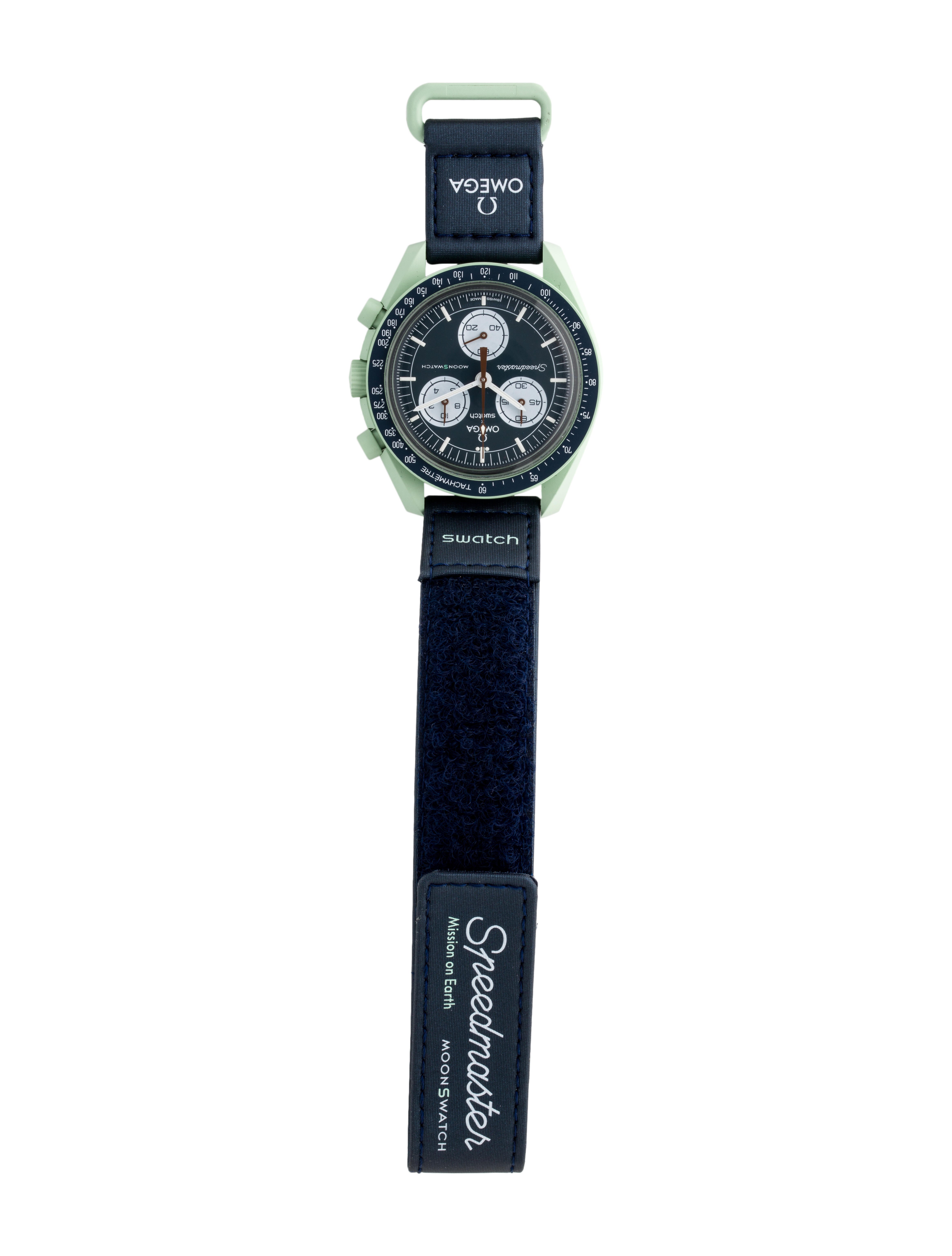 Omega x Swatch Bioceramic MoonSwatch Mission on Earth Watch - SO33G100 ...