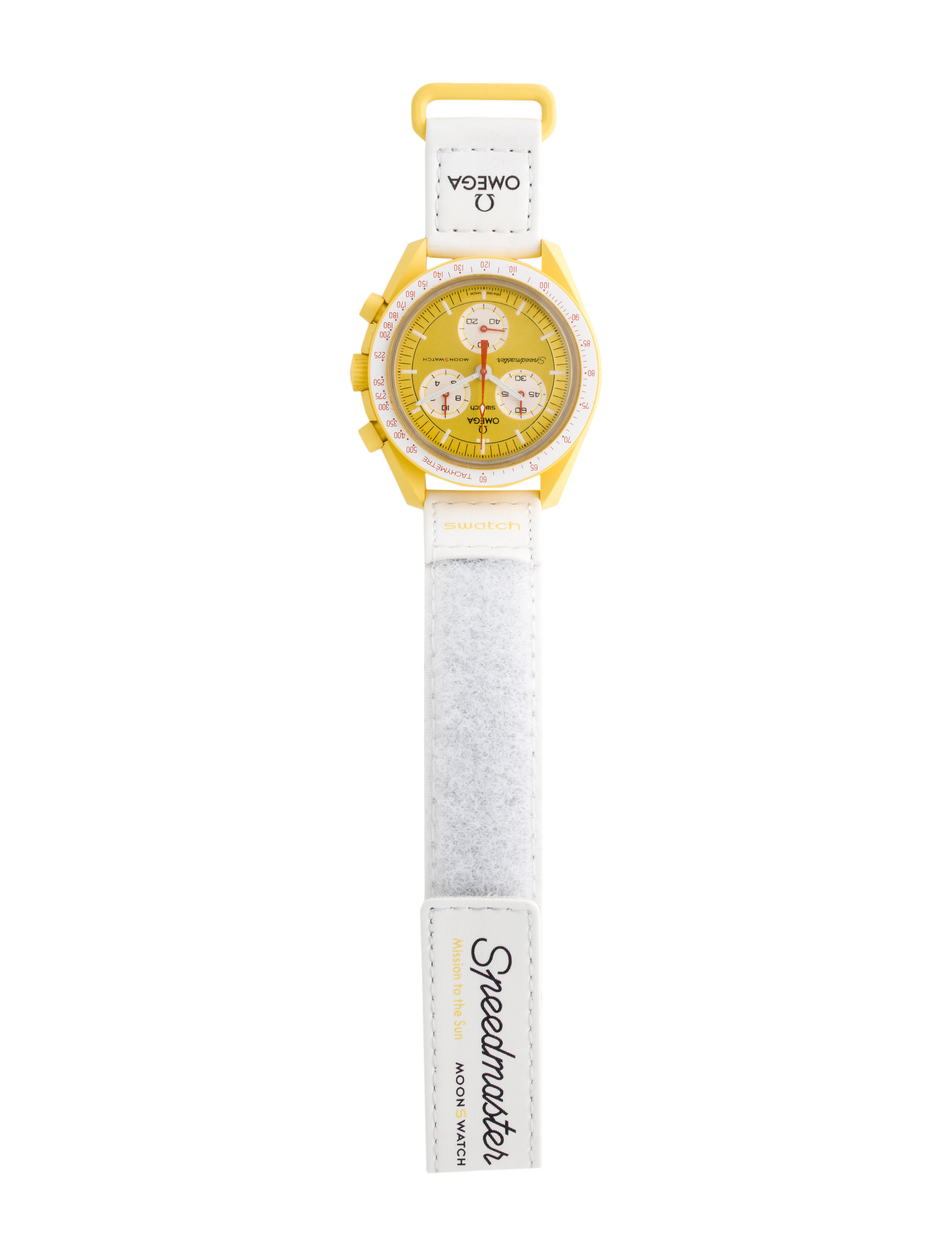 Omega x Swatch Speedmaster Bioceramic "Mission to Venus" MoonSwatch ...