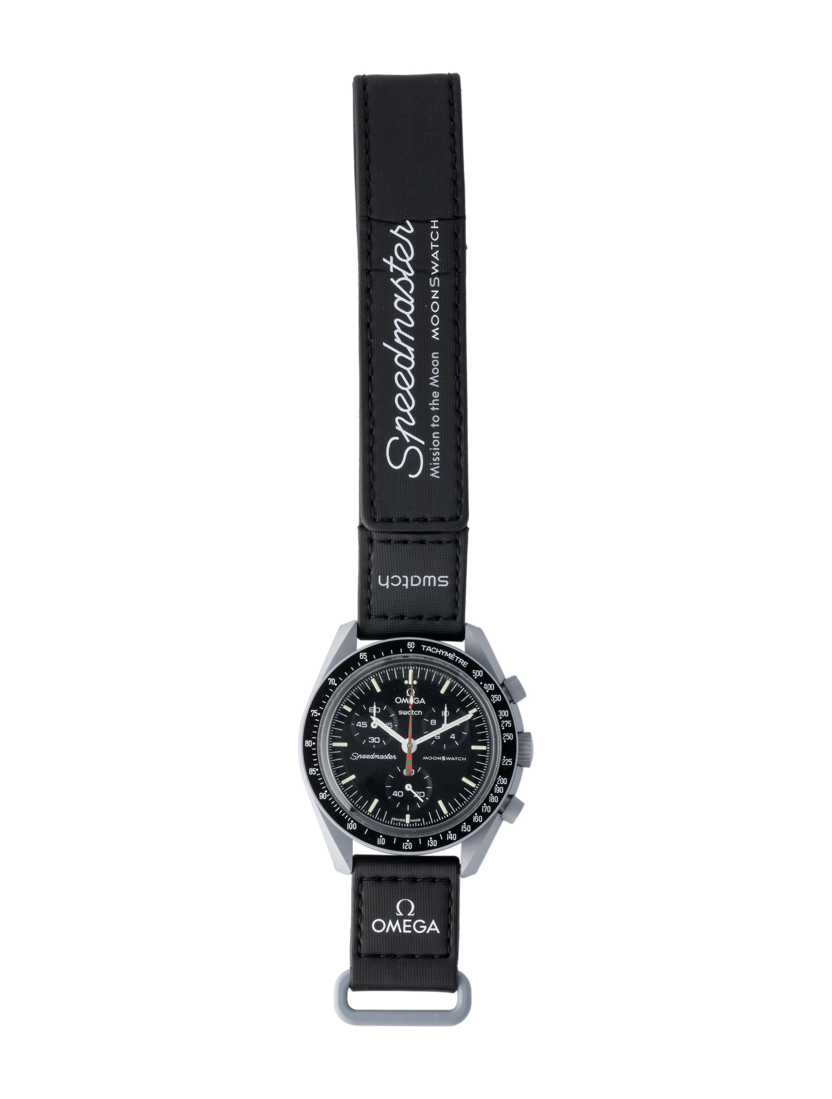 Omega x Swatch Bioceramic Moonswatch Mission To Moonshine Gold Strawberry Watch - SO33M102-107 ...