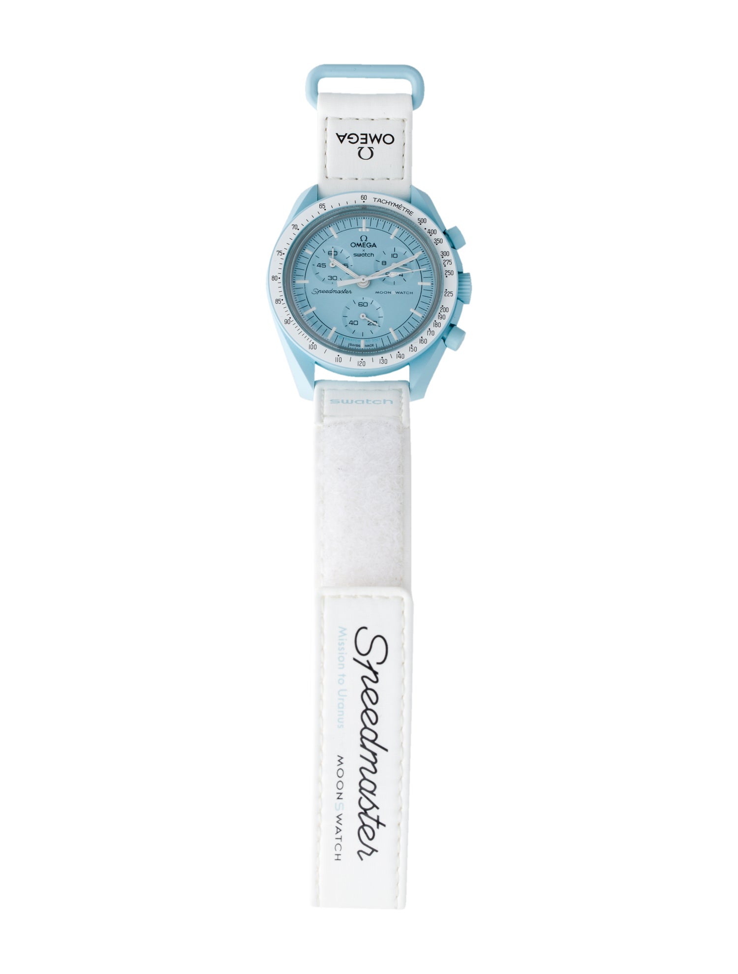 Omega x Swatch "Mission to Uranus" MoonSwatch - S033L100 | The RealReal