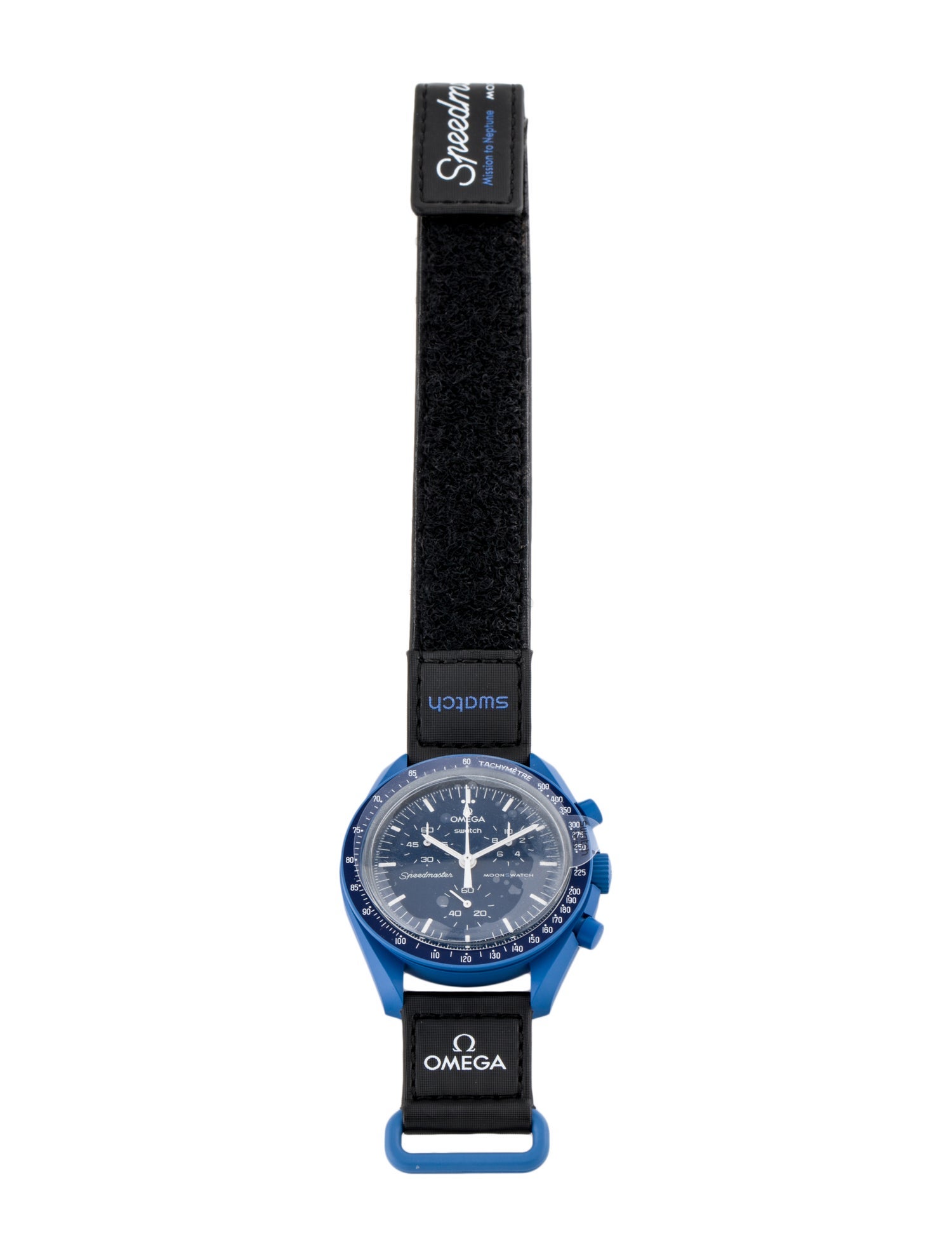 Omega x Swatch Mission to Neptune Moonswatch - Blue - SO33N100 | The ...