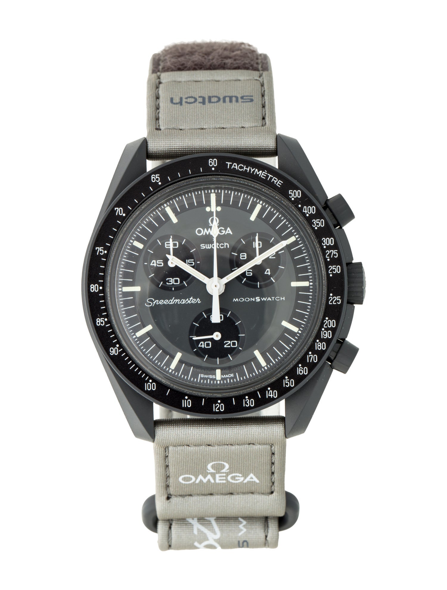 Omega x Swatch "Mission to Mercury" MoonSwatch - SO33A100 | The RealReal