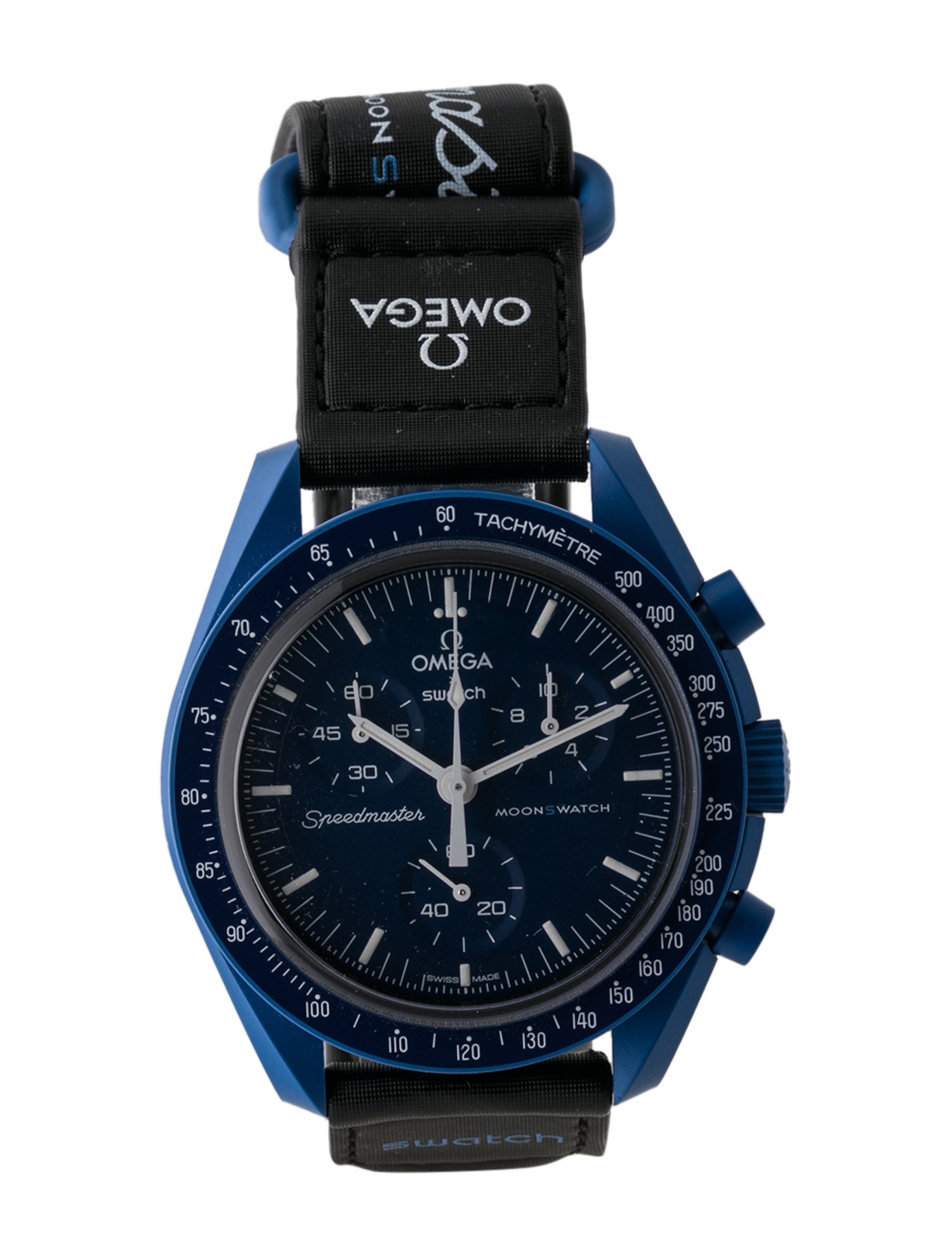 Omega x Swatch MoonSwatch Mission to Neptune Watch - SO33N100 | The ...