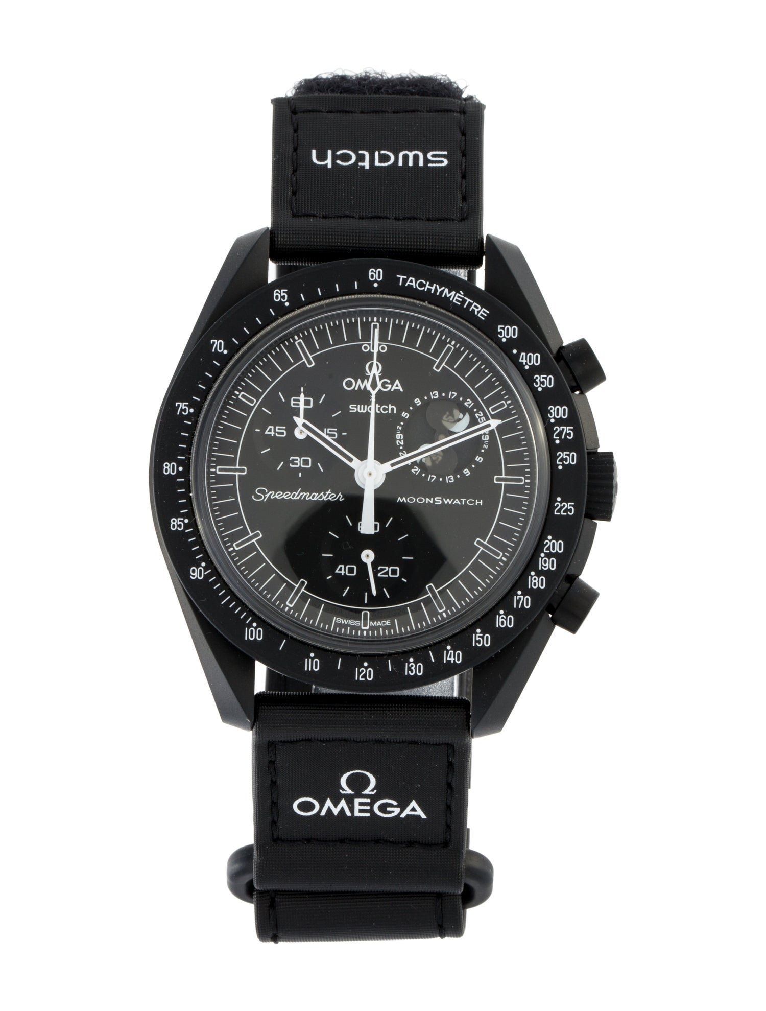 Omega x Swatch Moonswatch Mission To The Moonphase New Moon Watch ...