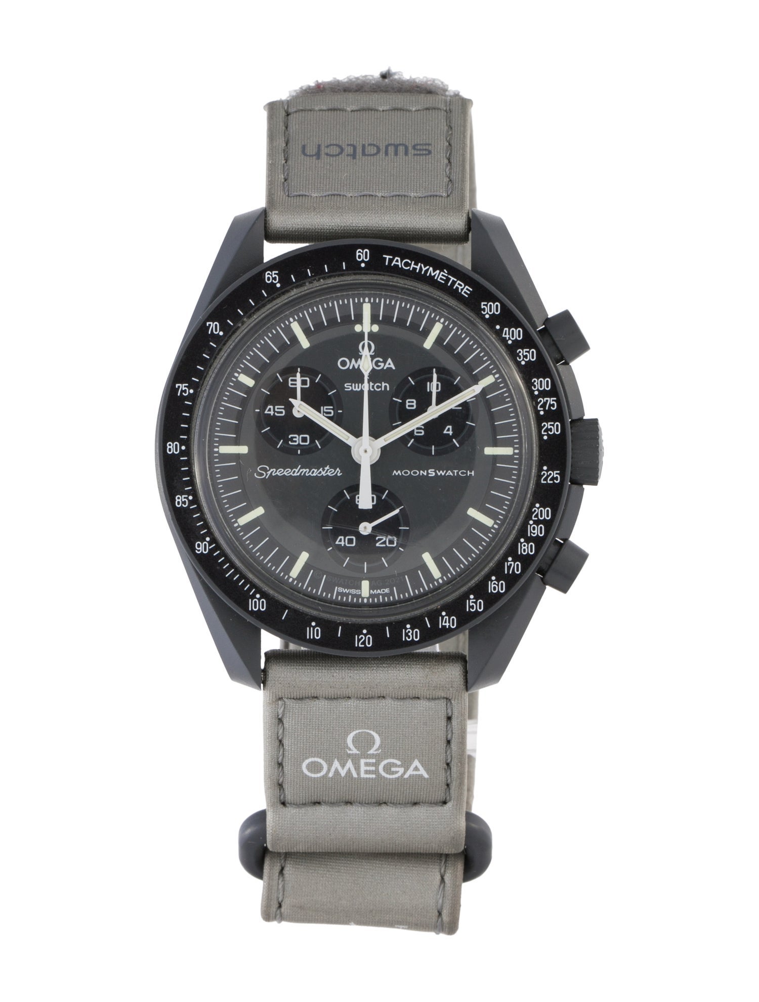 Omega x Swatch "Mission to Mercury" MoonSwatch - SO33A100 | The RealReal