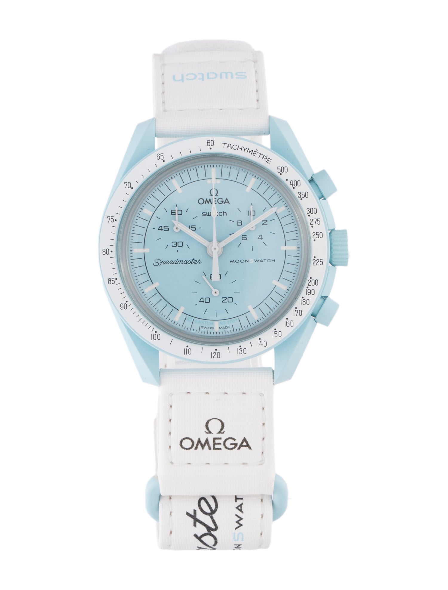 Omega x Swatch Mission to Uranus MoonSwatch - S033L100 | The RealReal