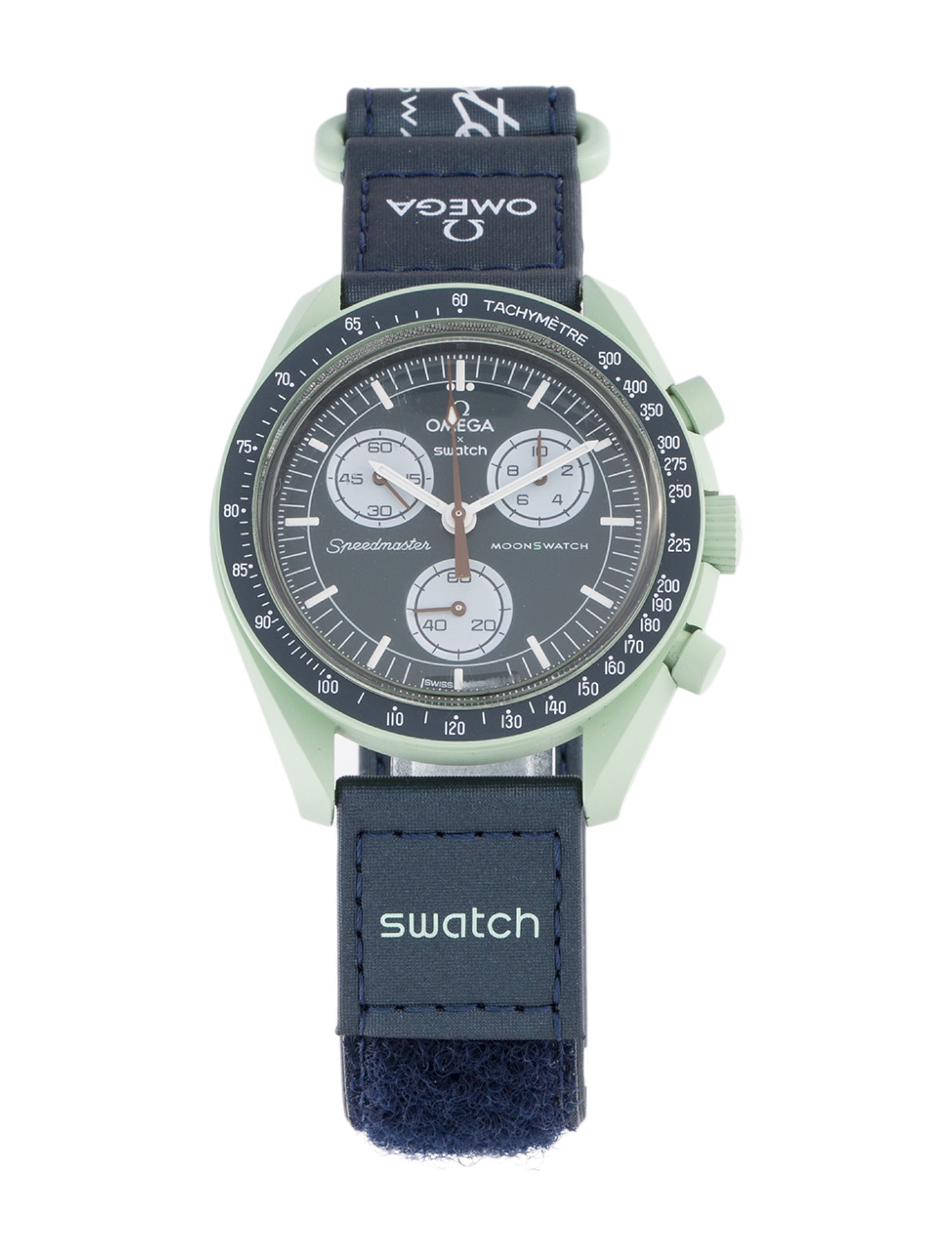 Omega x Swatch MoonSwatch Mission on Earth Watch - SO33G100 | The RealReal