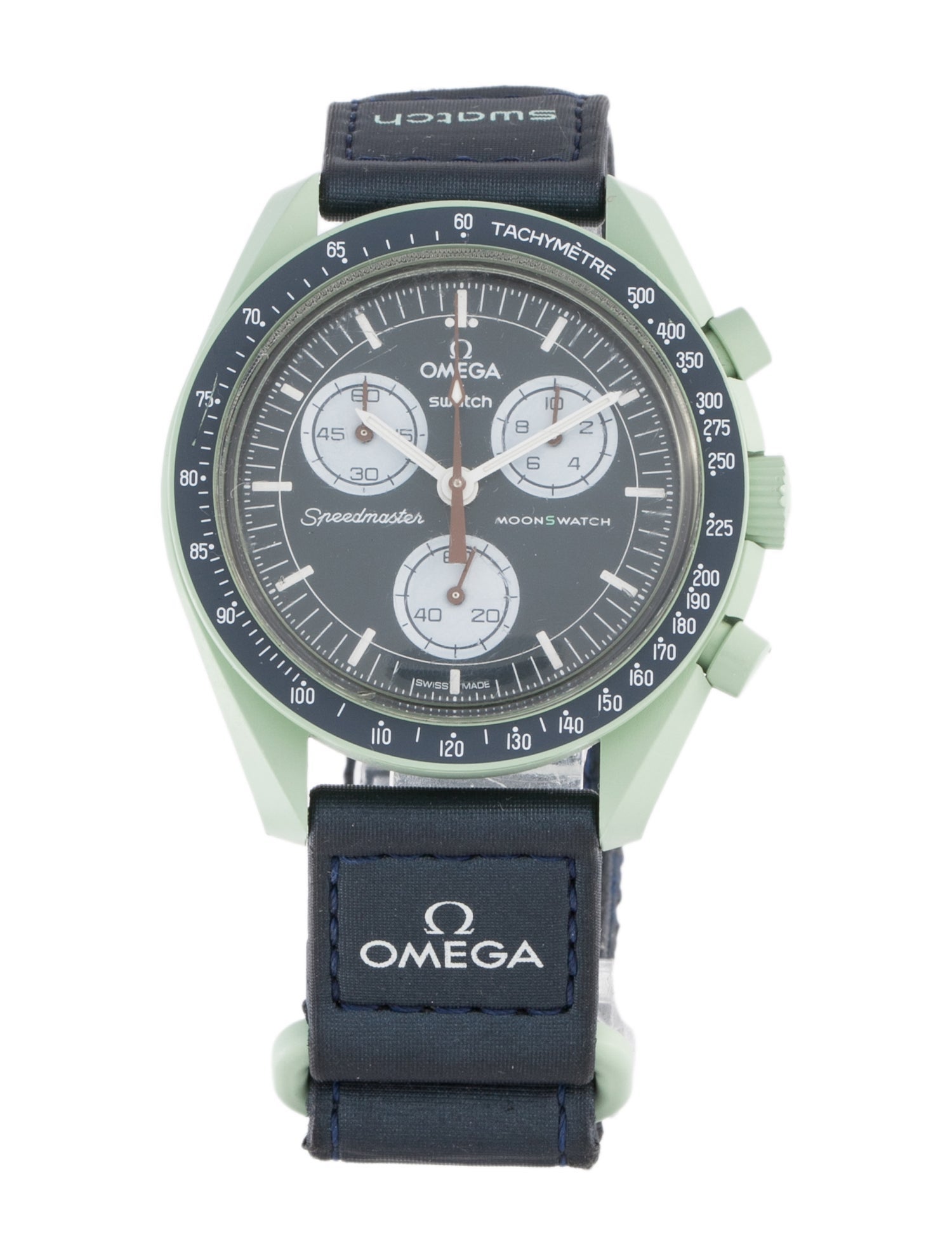 Omega x Swatch Mission on Earth Watch - SO33G100 | The RealReal