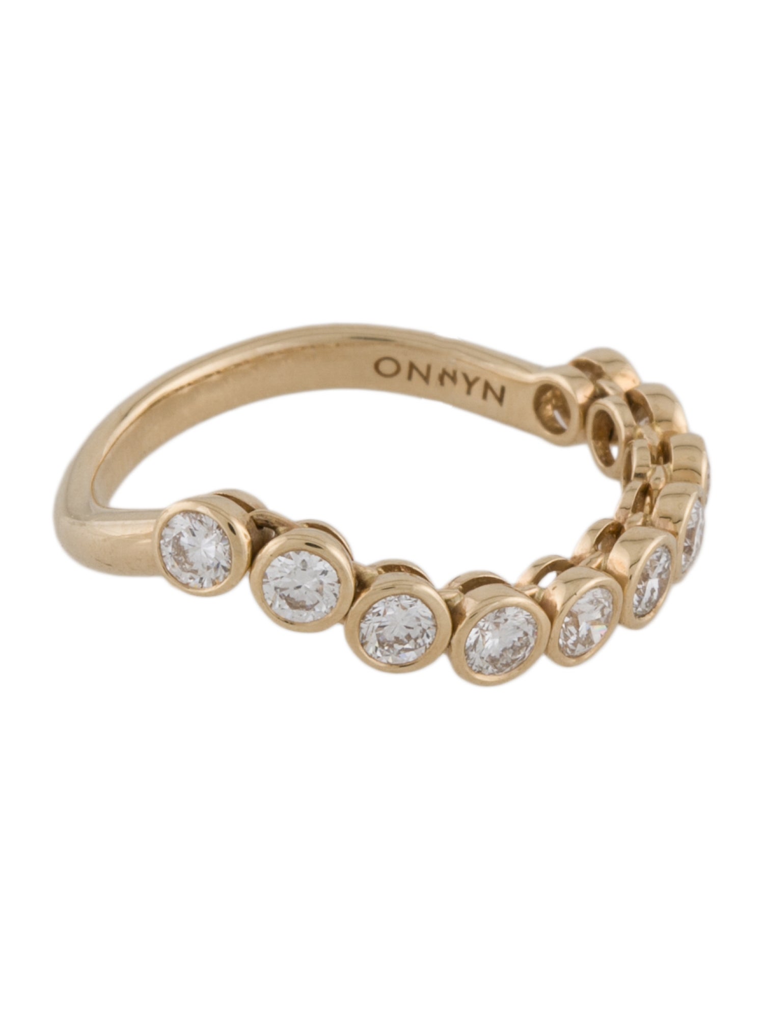 Alex Sepkus 18K Sapphire & Diamond Candy Dome Ring - 18K Yellow Gold Band, Rings | The RealReal