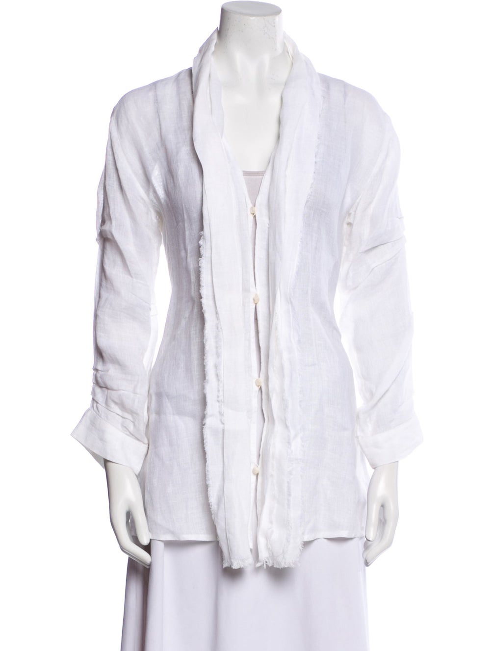 100% Capri Jacket - White Jackets, Clothing - OPCAP22256 | The RealReal
