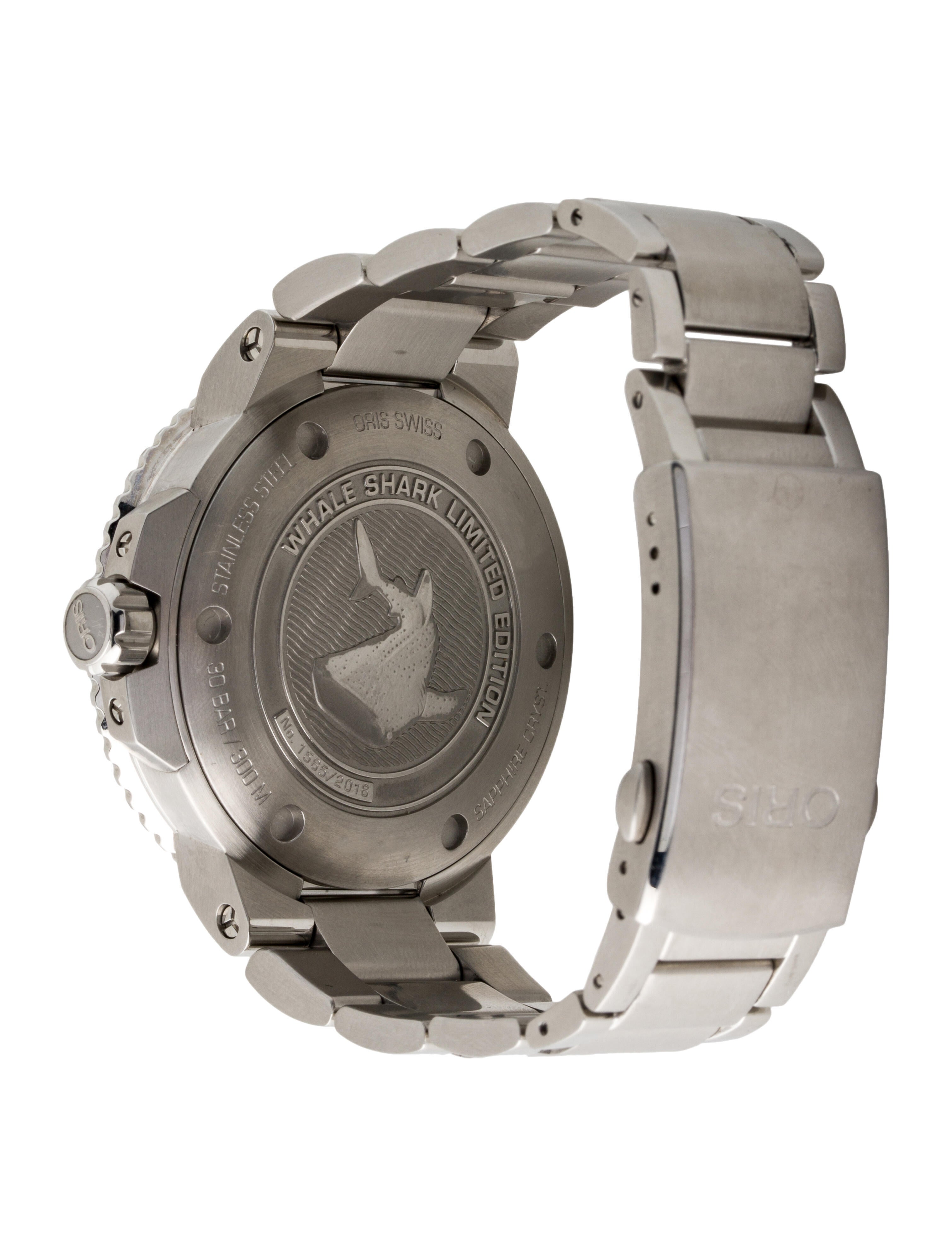 Oris Aquis Whale Shark Limited Edition Watch - 01 798 7754 4175 | The ...