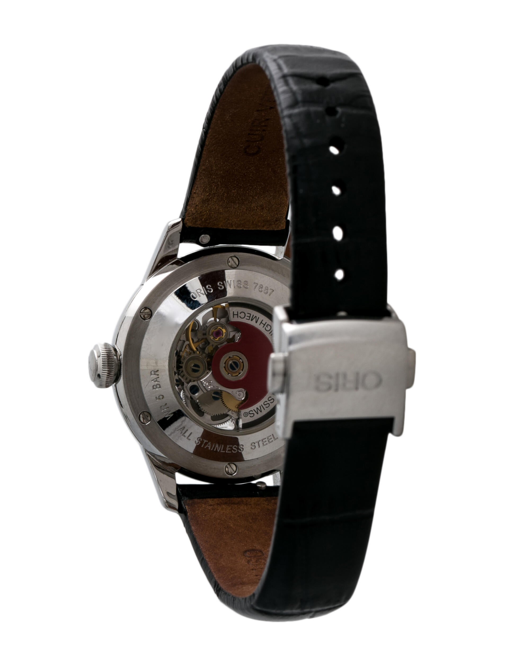 Oris Artelier Skeleton Watch - 56076044019LS | The RealReal