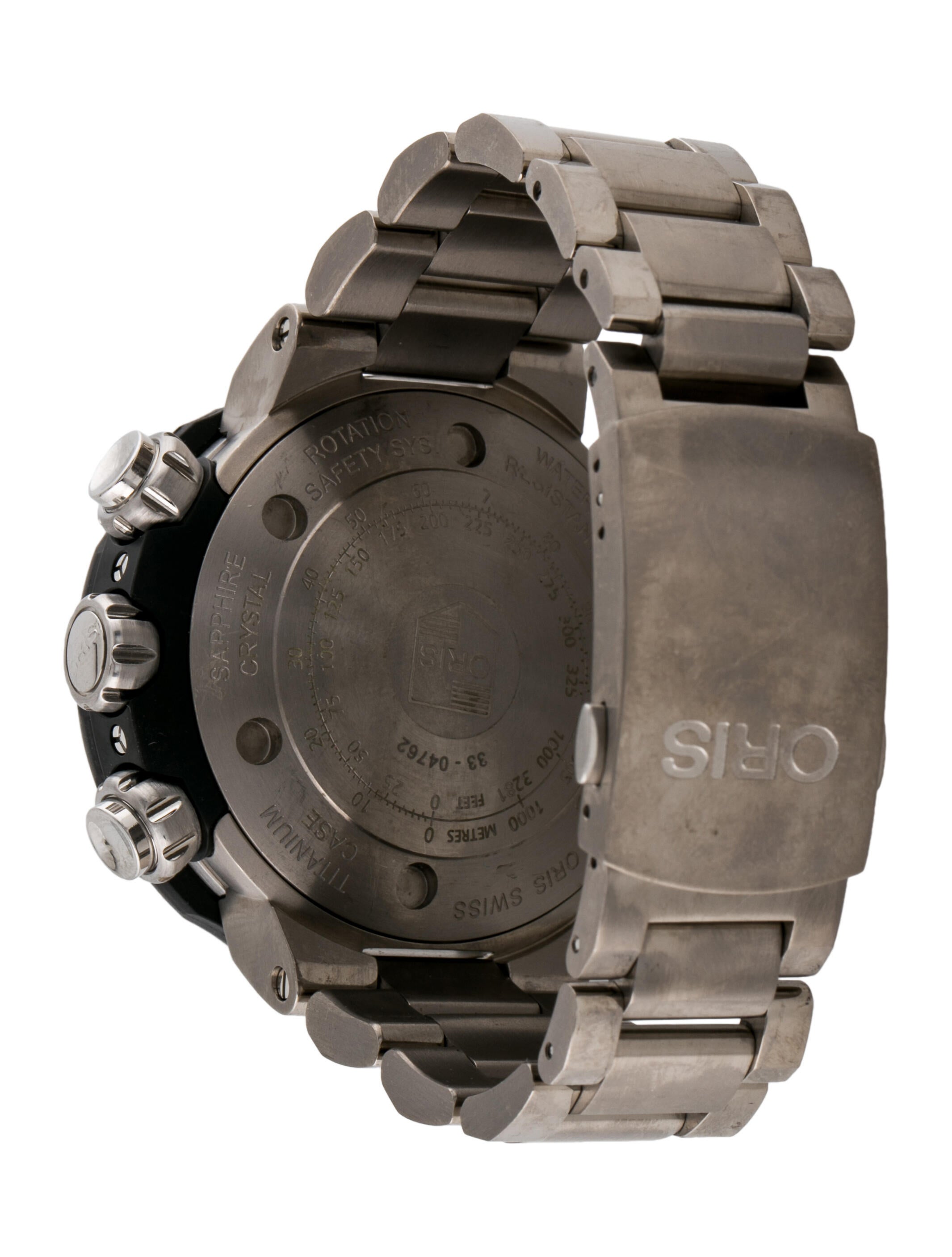 Oris Prodiver Chronograph Watch - 01 774 7683 7154-Set | The RealReal