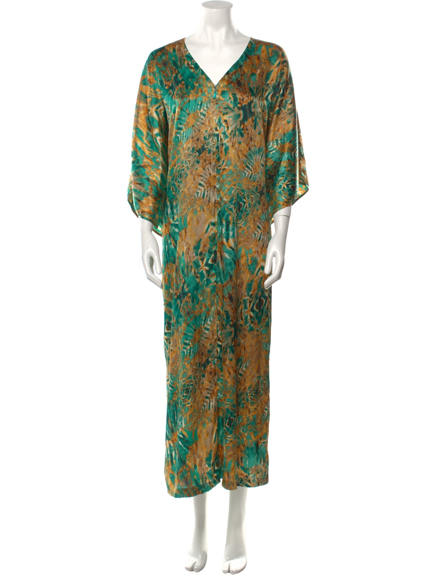 Oscar de la Renta Printed Long Dress - Dresses, Clothing - OSC231937 ...