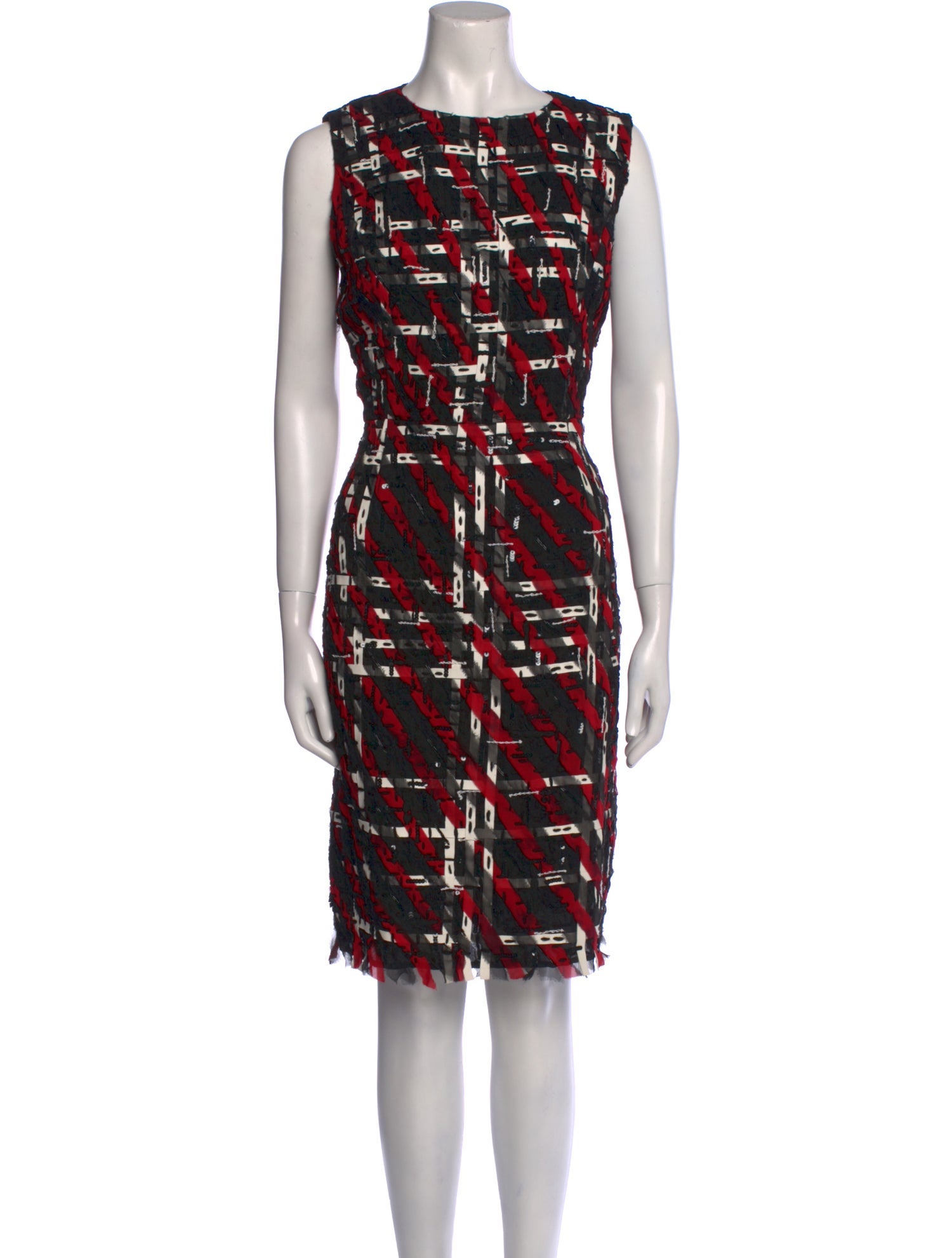 Oscar de la Renta oscar de le renta Knee-Length Dress - Red Dresses, Clothing - OSC245275 | The ...