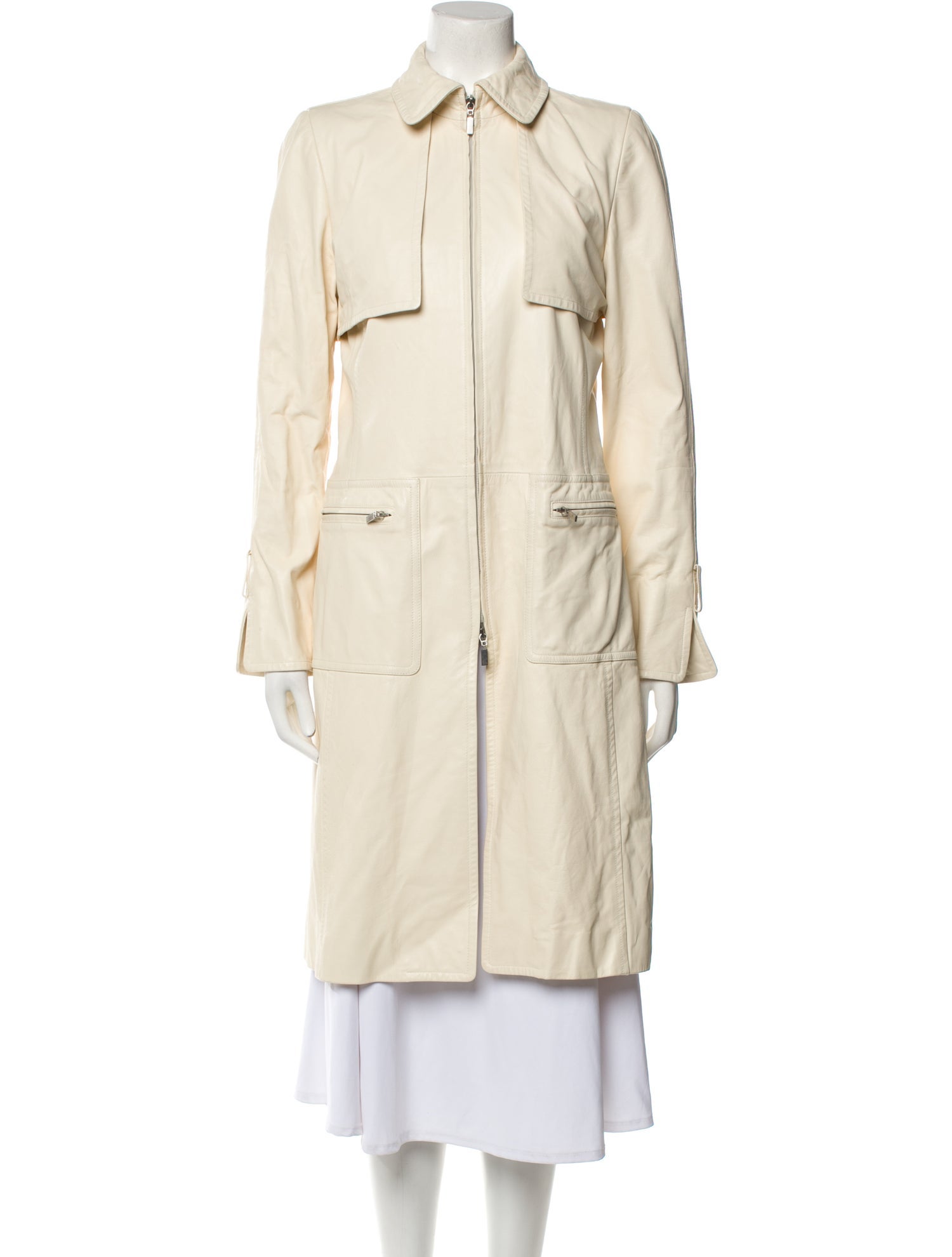 Oscar de la Renta Trench Coat - Neutrals Coats, Clothing - OSC247599 | The RealReal