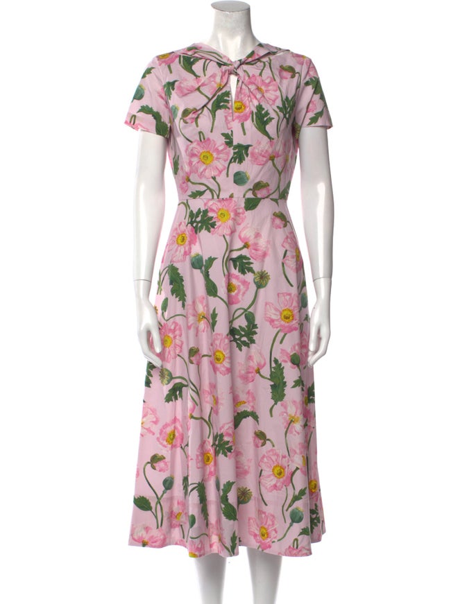 FANM MON Linen Long Dress w/ Tags - Pink Dresses, Clothing - WFANM20484 ...