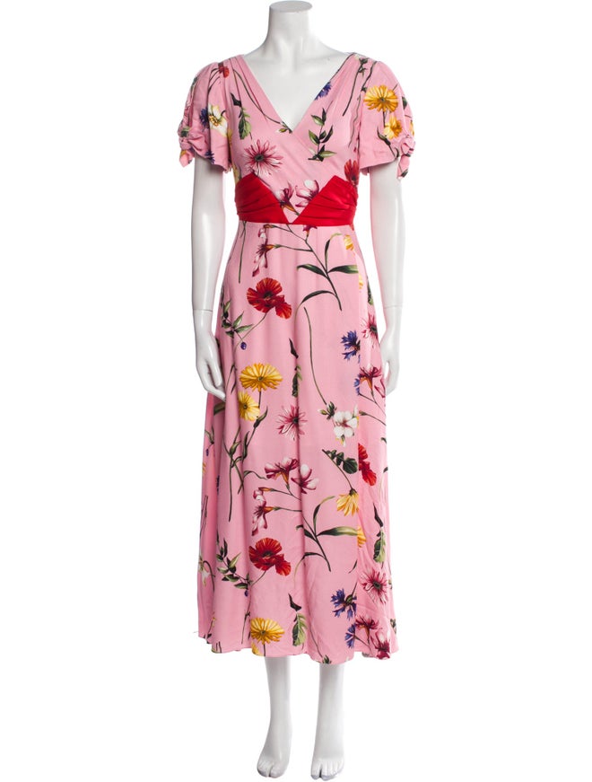 FANM MON Linen Long Dress w/ Tags - Pink Dresses, Clothing - WFANM20484 ...