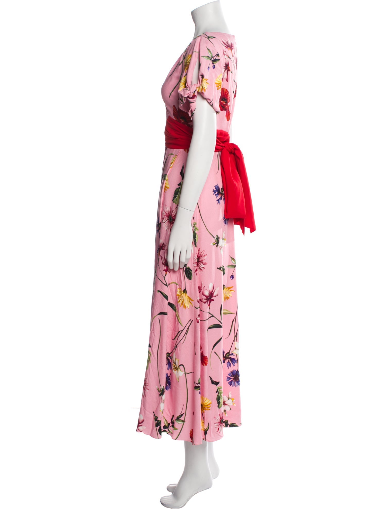 FANM MON Linen Long Dress w/ Tags - Pink Dresses, Clothing - WFANM20484 ...