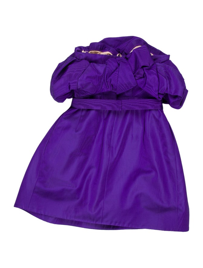 Oscar de la Renta 2022 Mini Dress - Purple Dresses, Clothing ...