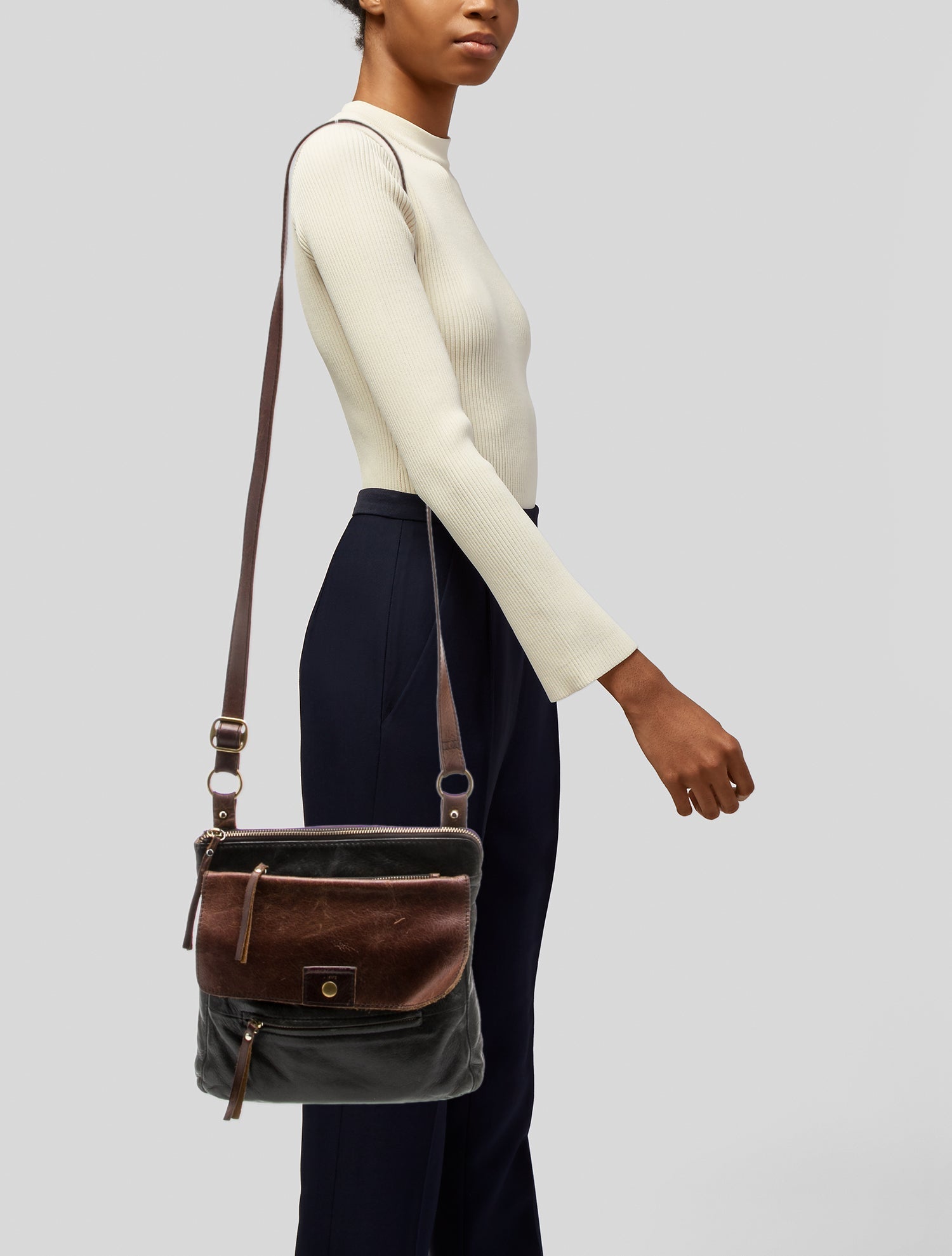 Overland Leather Crossbody Bag - Brown Crossbody Bags, Handbags ...