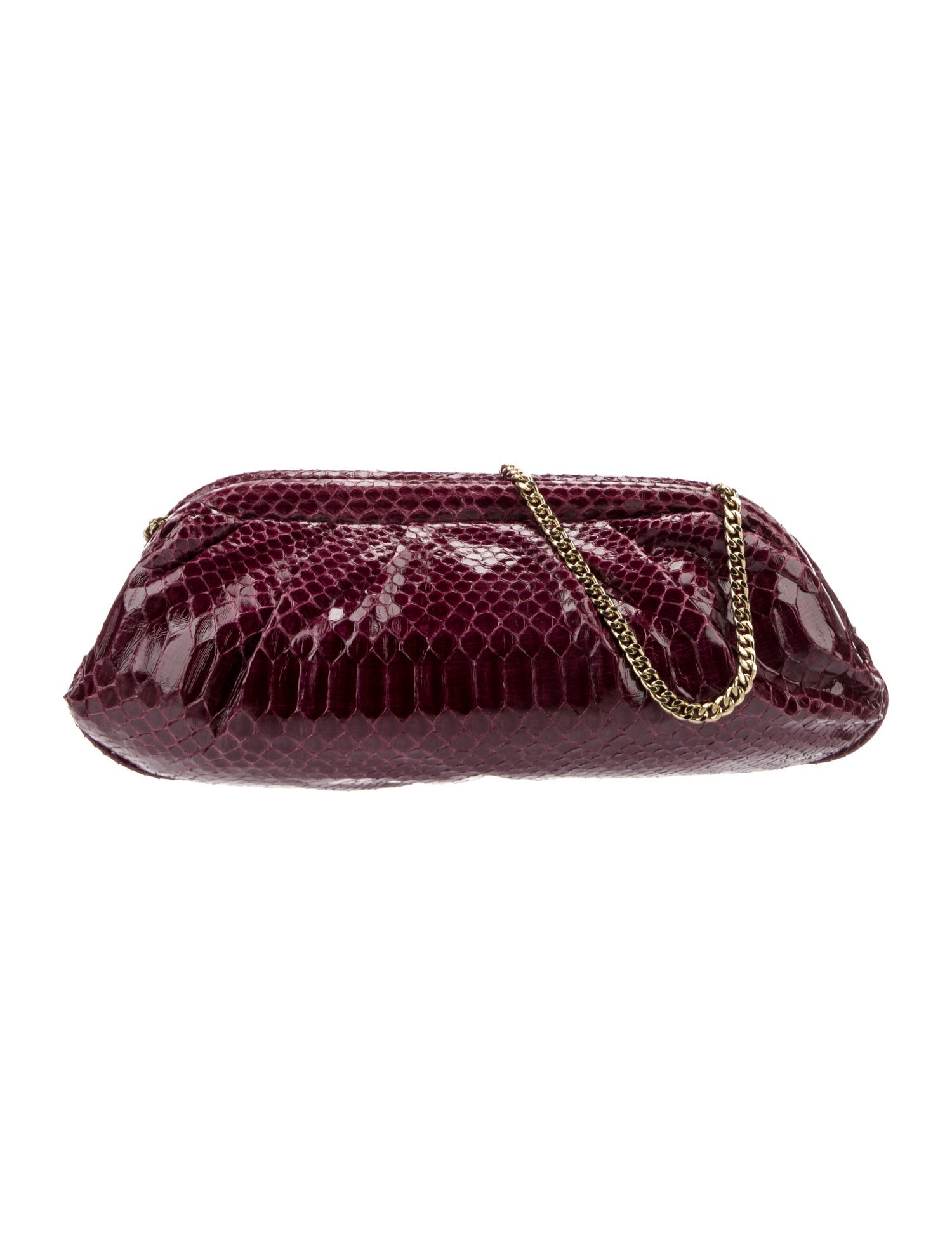 Paige Gamble Python Clutch - Purple Clutches, Handbags - PAIGM20679 ...