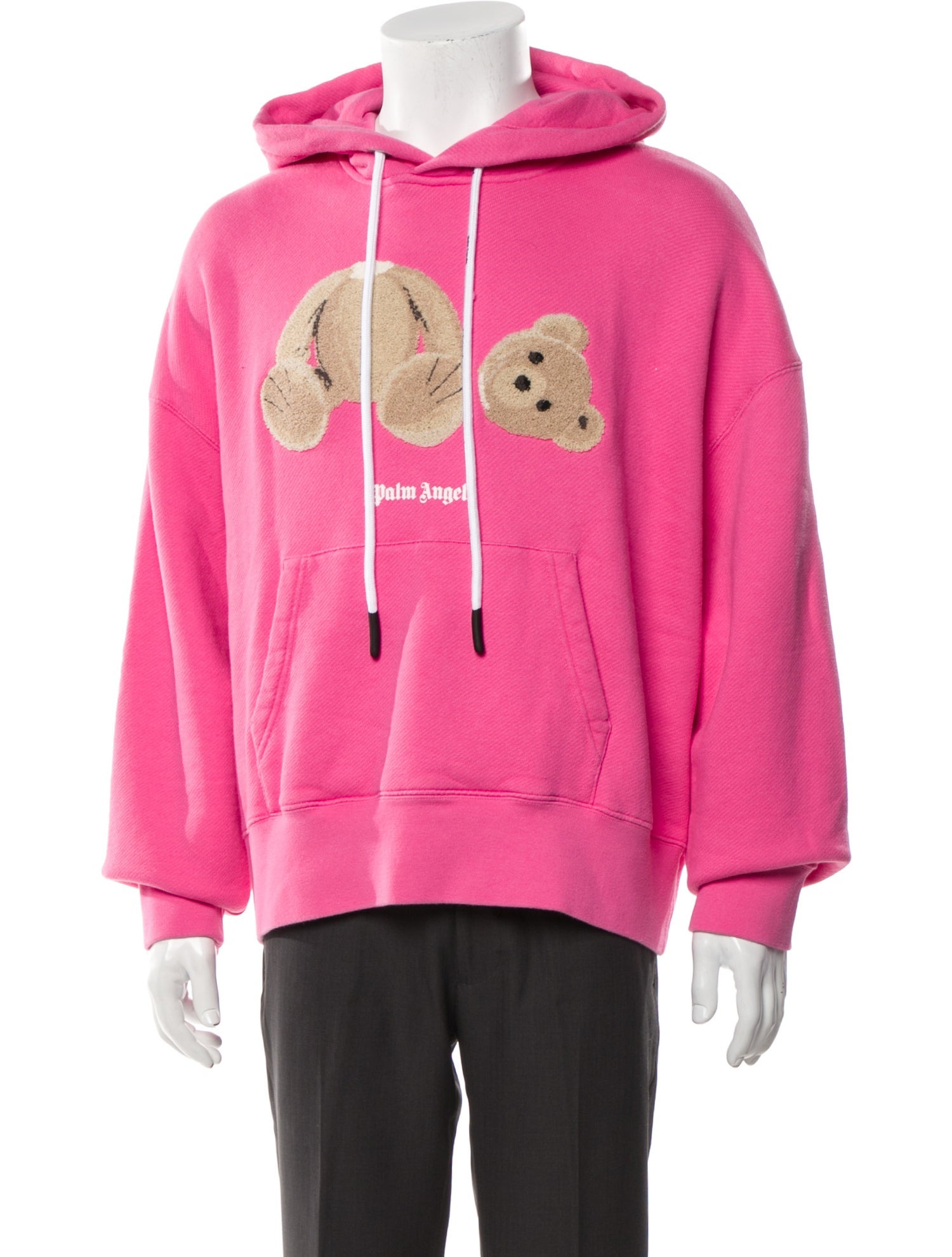 Drew House Graphic Print Crew Neck Hoodie - Pink Sweatshirts & Hoodies ...