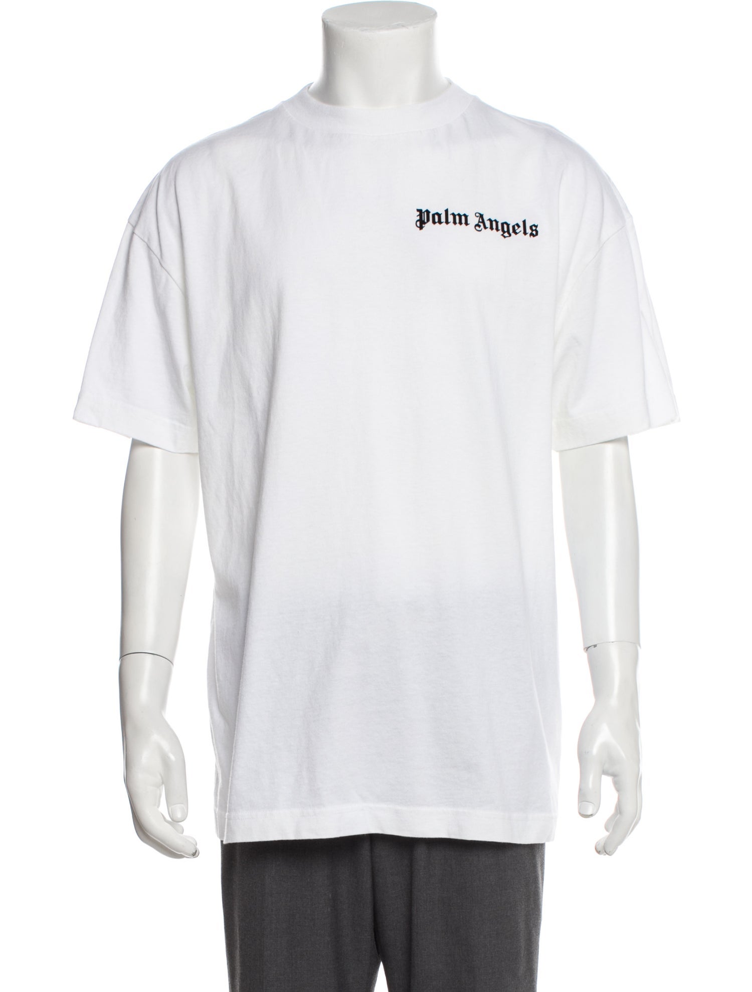 Palm Angels Graphic Print Short Sleeve - White T-Shirts, Clothing ...