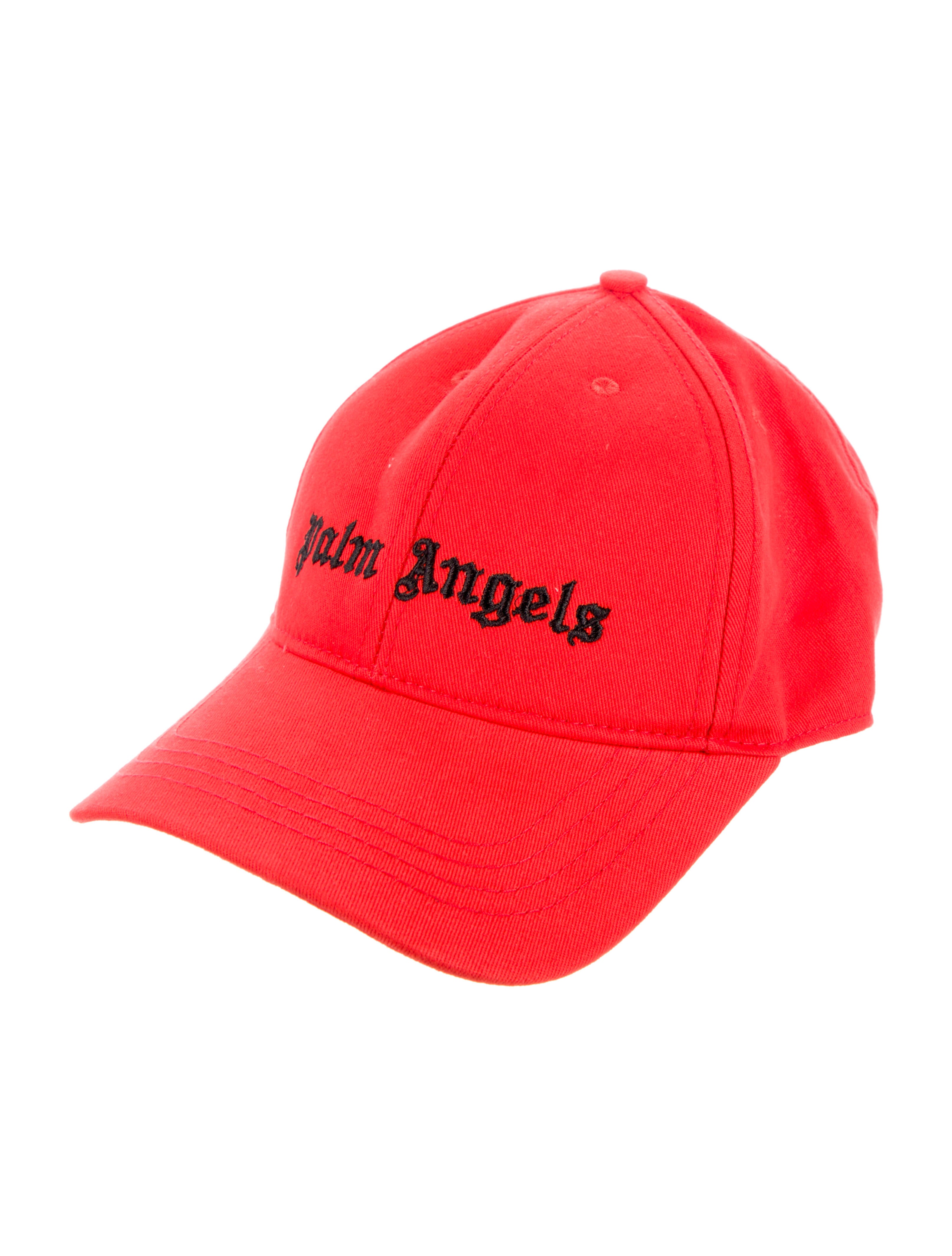 Palm Angels Red baseball cap - Red Hats, Accessories - PALMA33433 | The ...