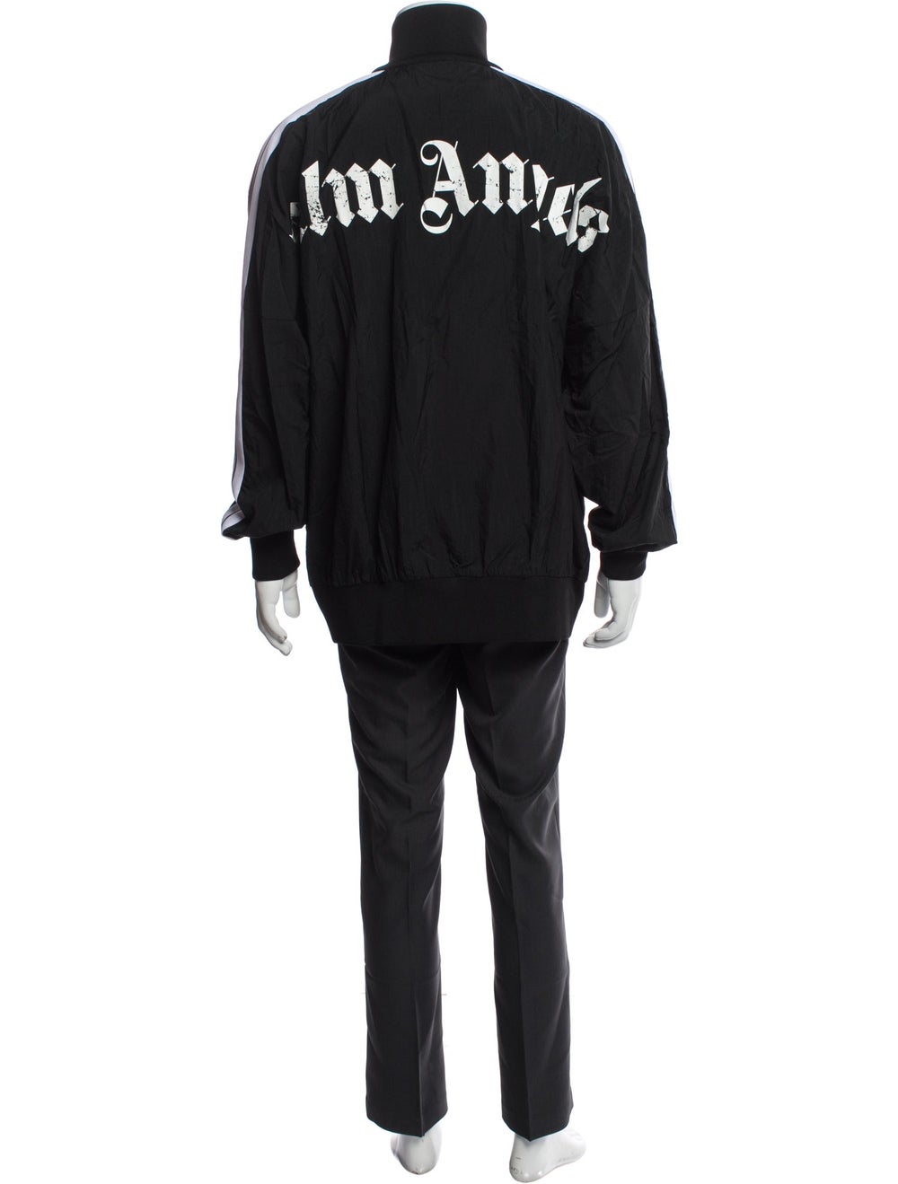Palm Angels Windbreaker - Black Outerwear, Clothing - PALMA35178 | The ...