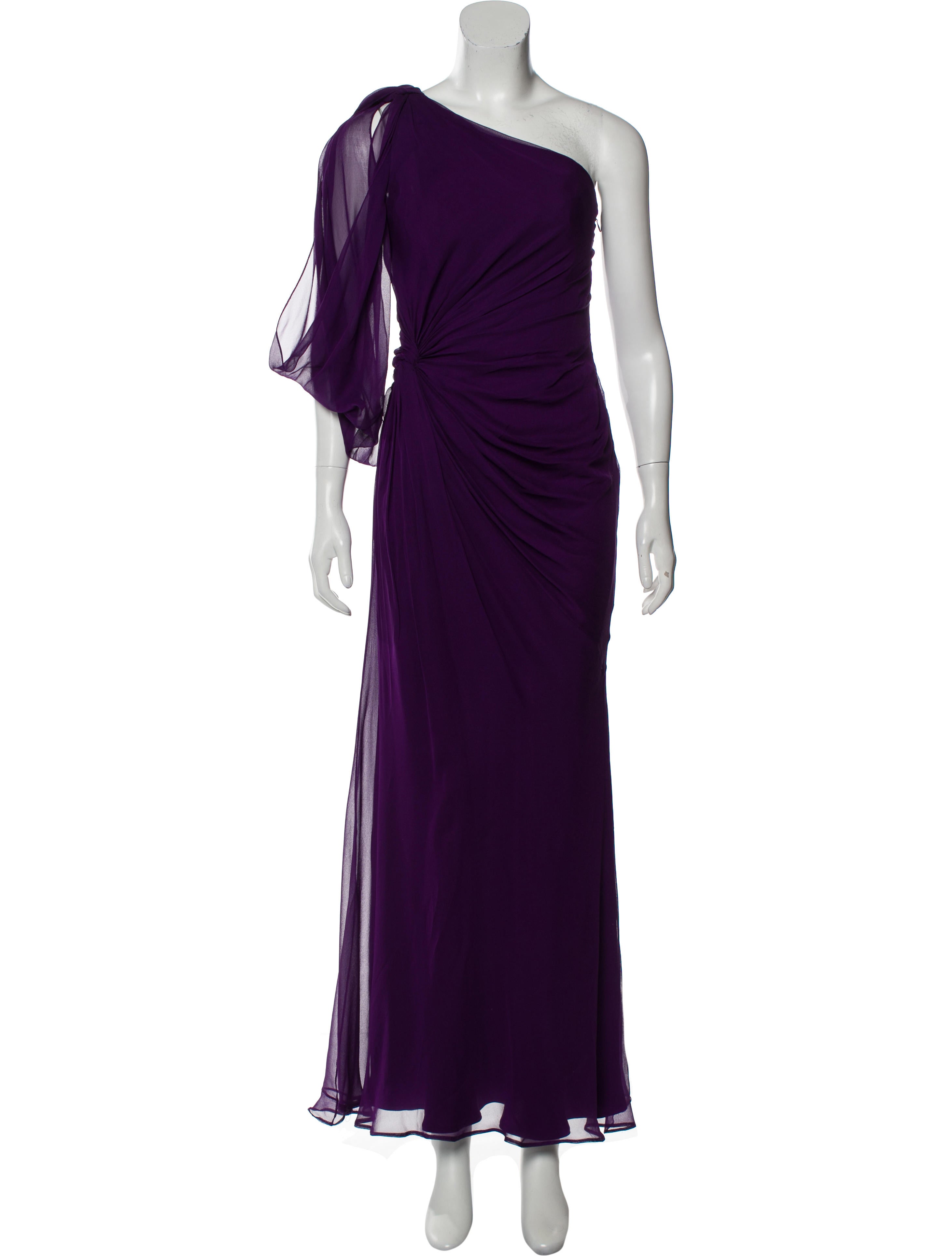 Pamella Roland Silk Evening Dress - Clothing - PAR21623 | The RealReal