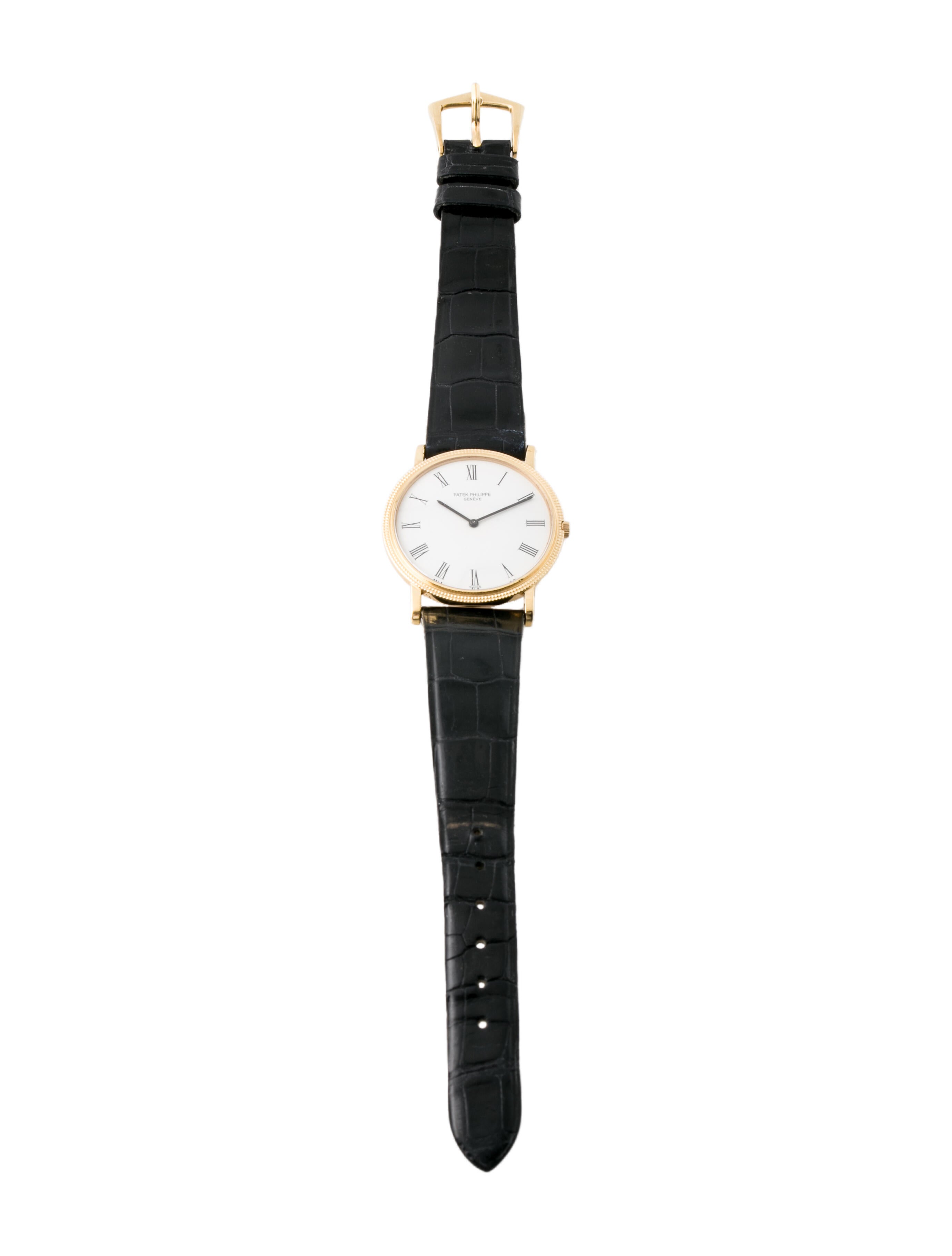 Patek Philippe Ultra Thin Calatrava Watch - 3520D | The RealReal