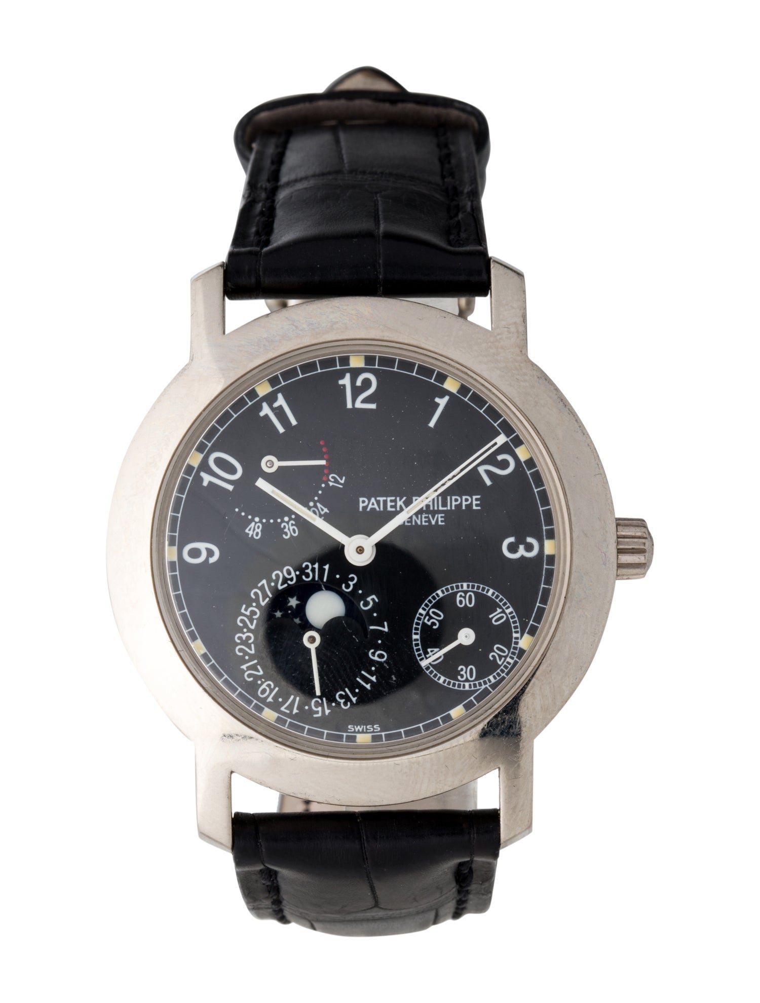 Patek Philippe Neptune Moonphase Watch - 5055 | The RealReal