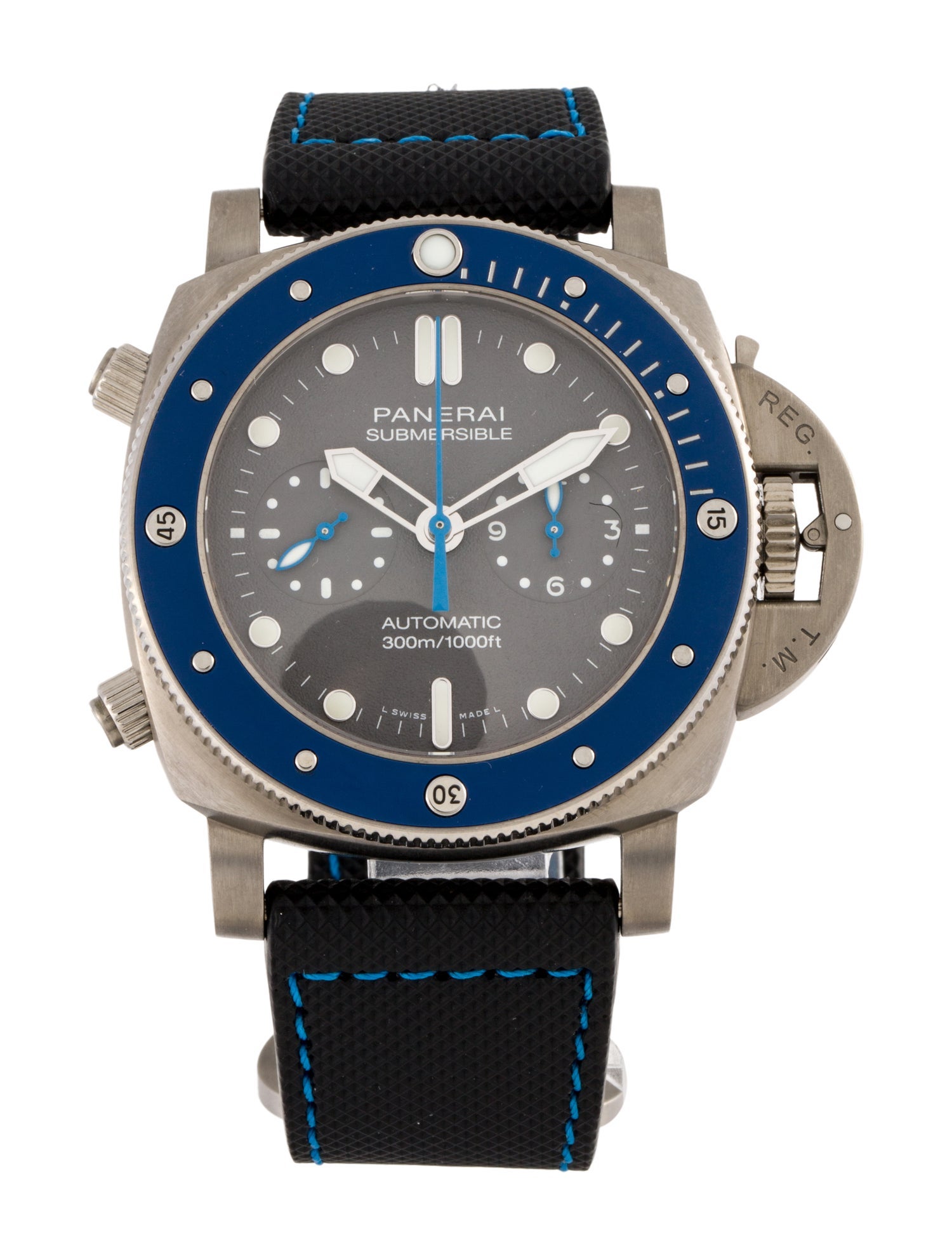 Panerai Submersible Chrono Guillaume Nery Edition Watch - PAM00982 ...