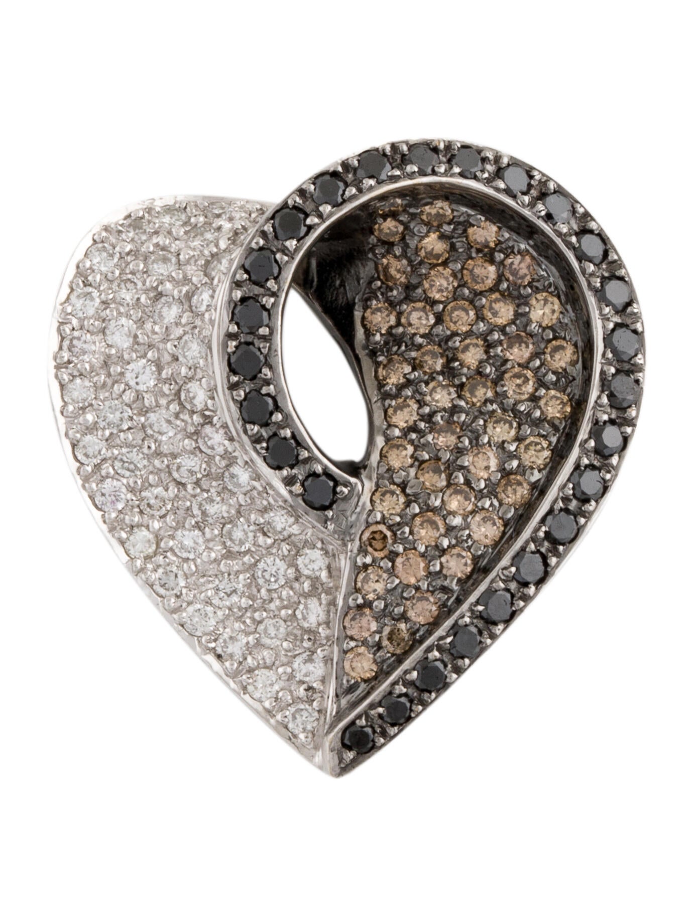 Chopard 18K Happy Diamonds Icon Heart Pendant Necklace - 18K Yellow Gold Pendant Necklace ...