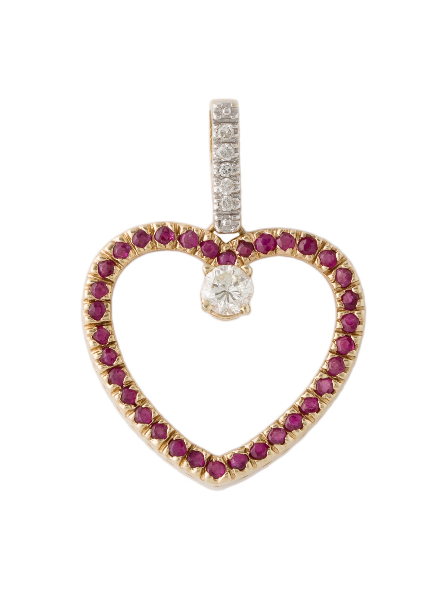 Judith Ripka 18K Diamond Cross Pendant Necklace - 18K White Gold ...