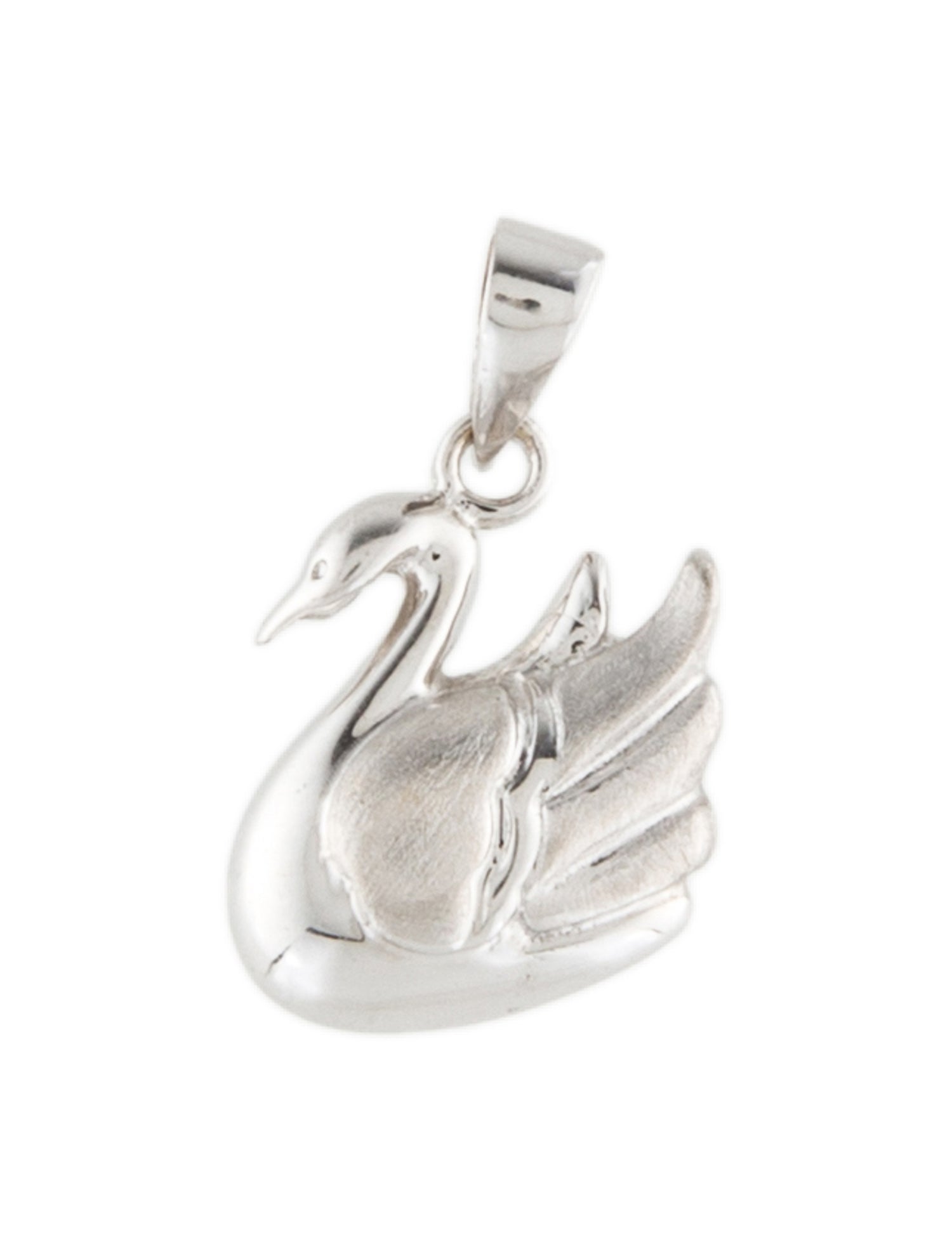 Pendant 18K Swan Pendant - Pendant Necklace, Necklaces - PENDA78672 ...